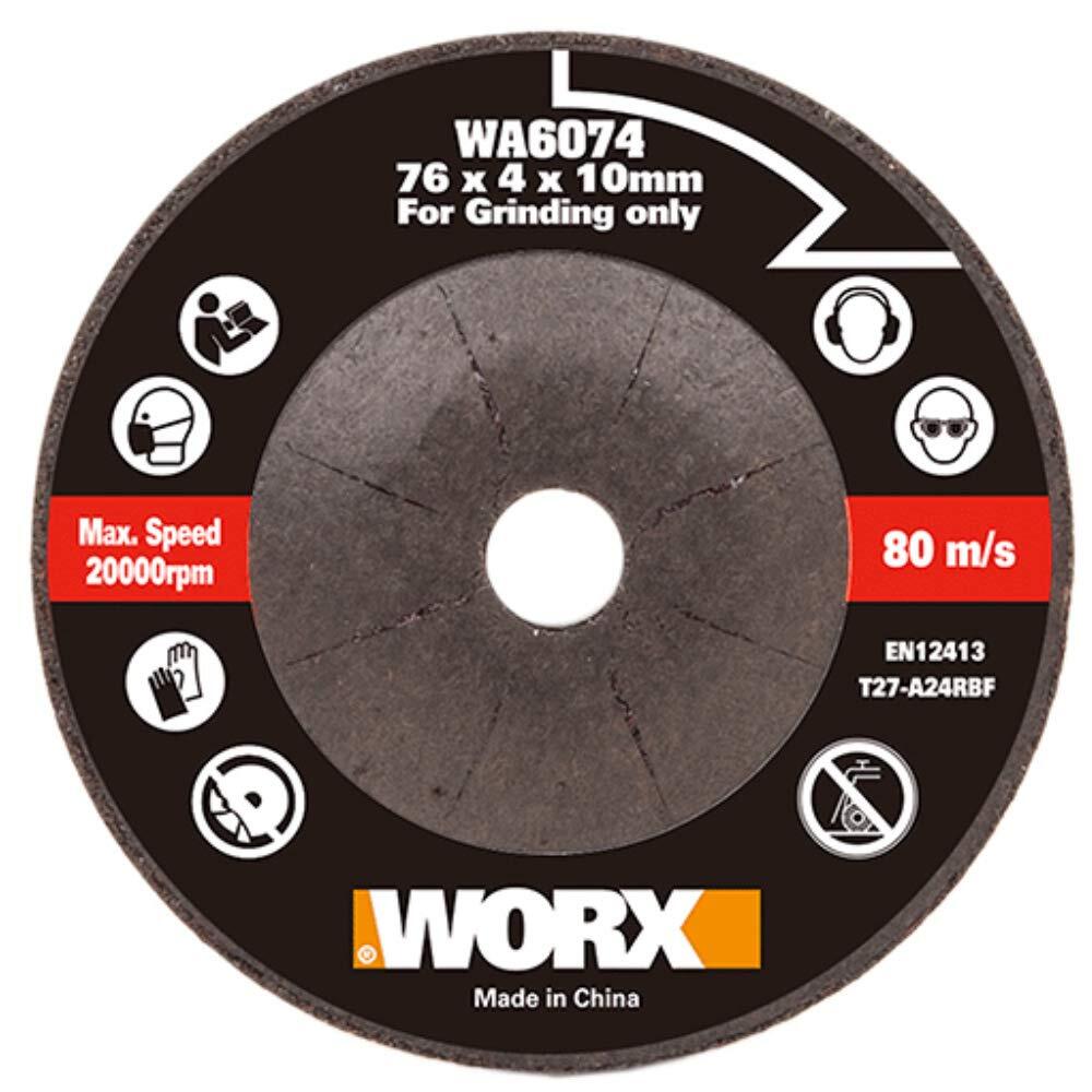Disque de meulage multi-matériaux pour meuleuse WORX - WA6074 (pour la ...