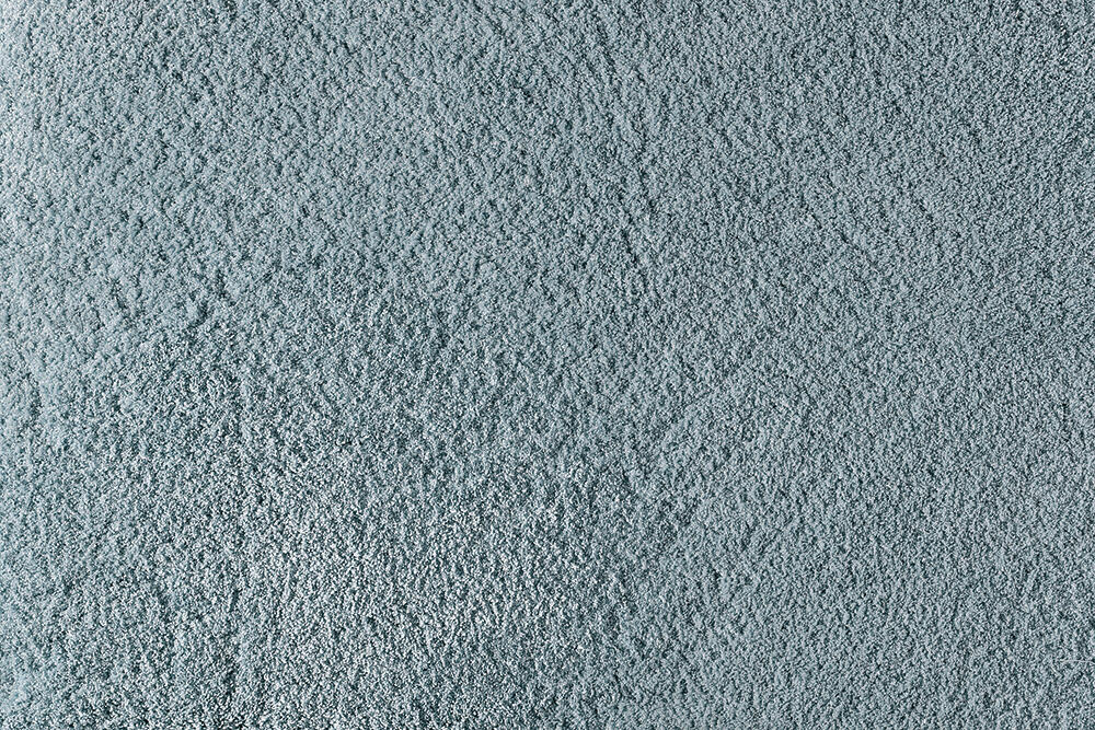 Moquette velours épais uni bleu basalte Silky lush, rouleau l.4 m ...