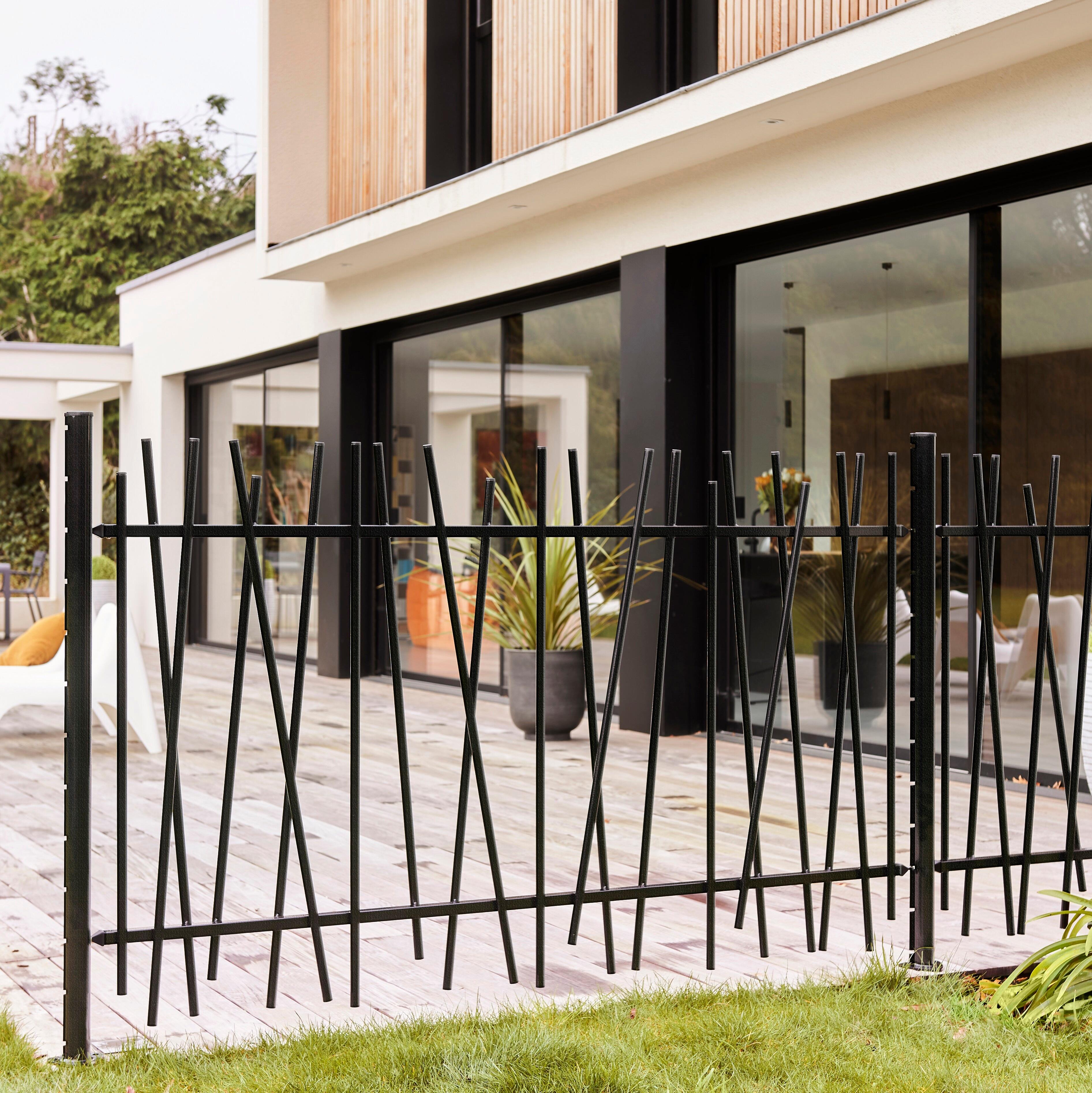 Barreaudage Elixir tao ral 2100, H.1,5 x l.1,89 m | Leroy Merlin