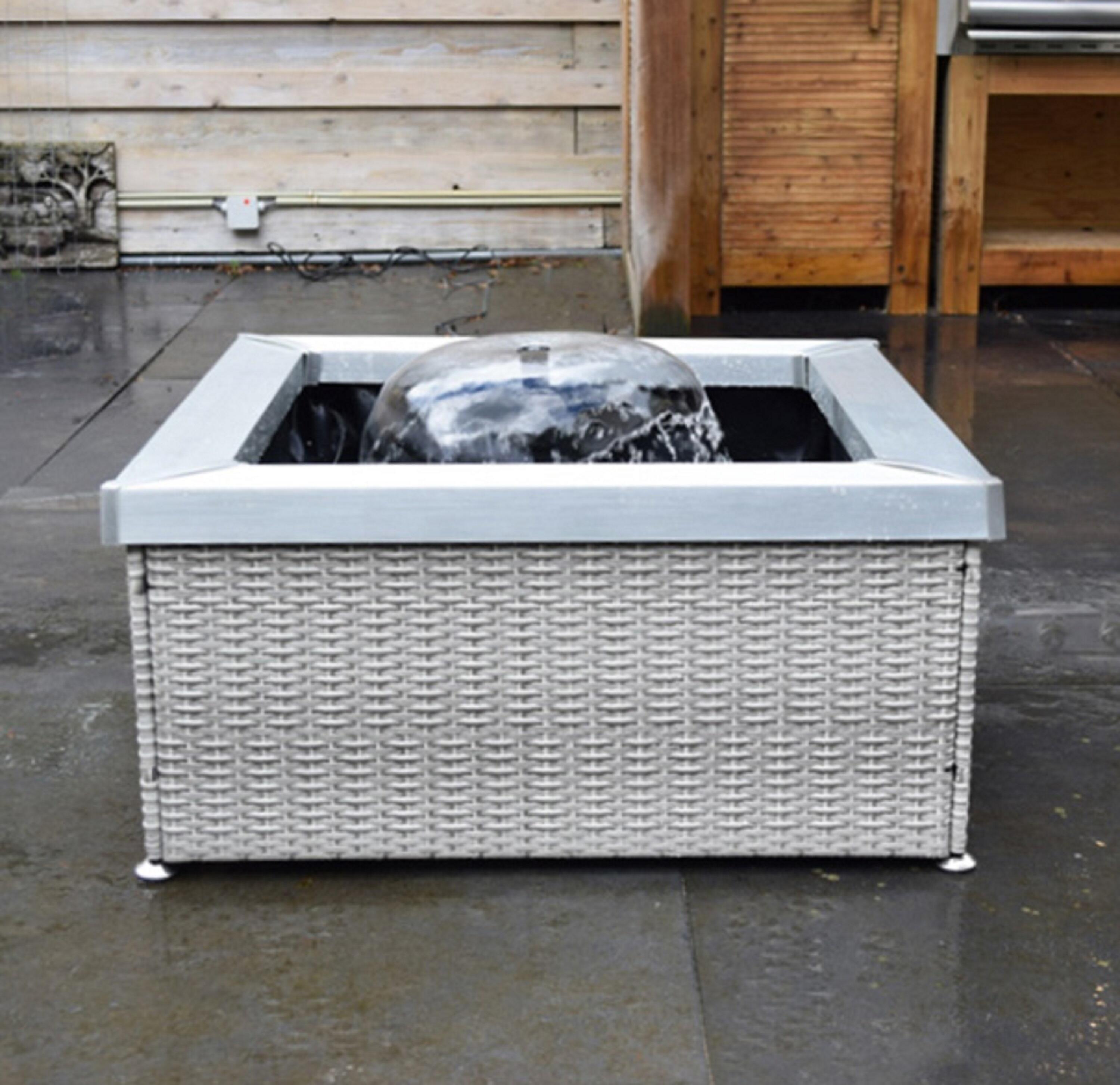 Kit bassin UBBINK Amora daveport, marron, H.35 cm | Leroy Merlin