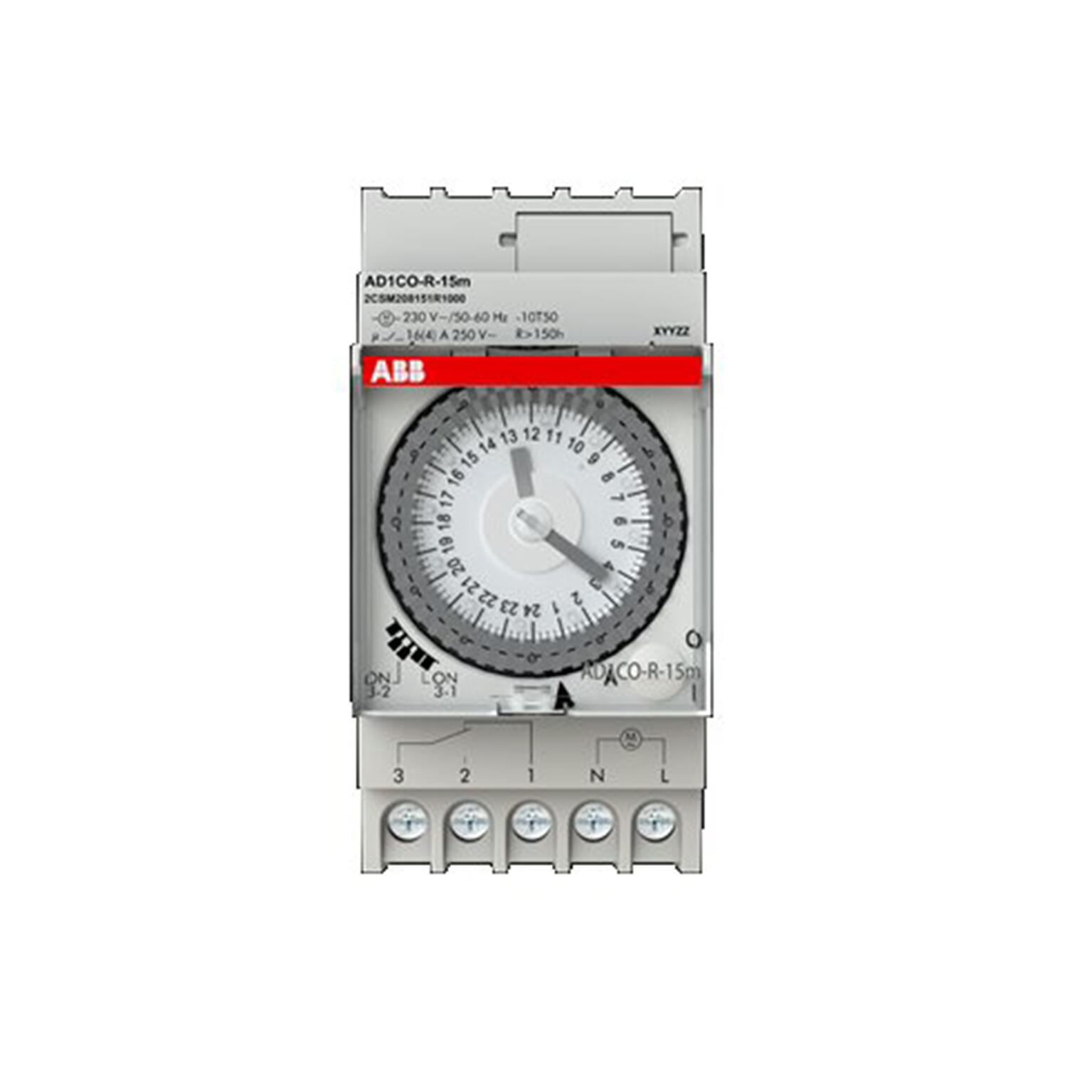 Horloge quotidien, 3 modules ABB, 16 A 230 V | Leroy Merlin