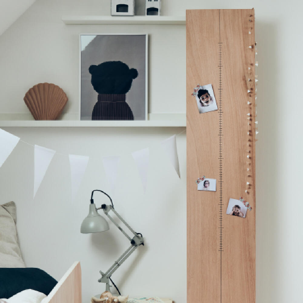 DIY : fabriquer une toise pour une chambre d'enfants | Leroy Merlin