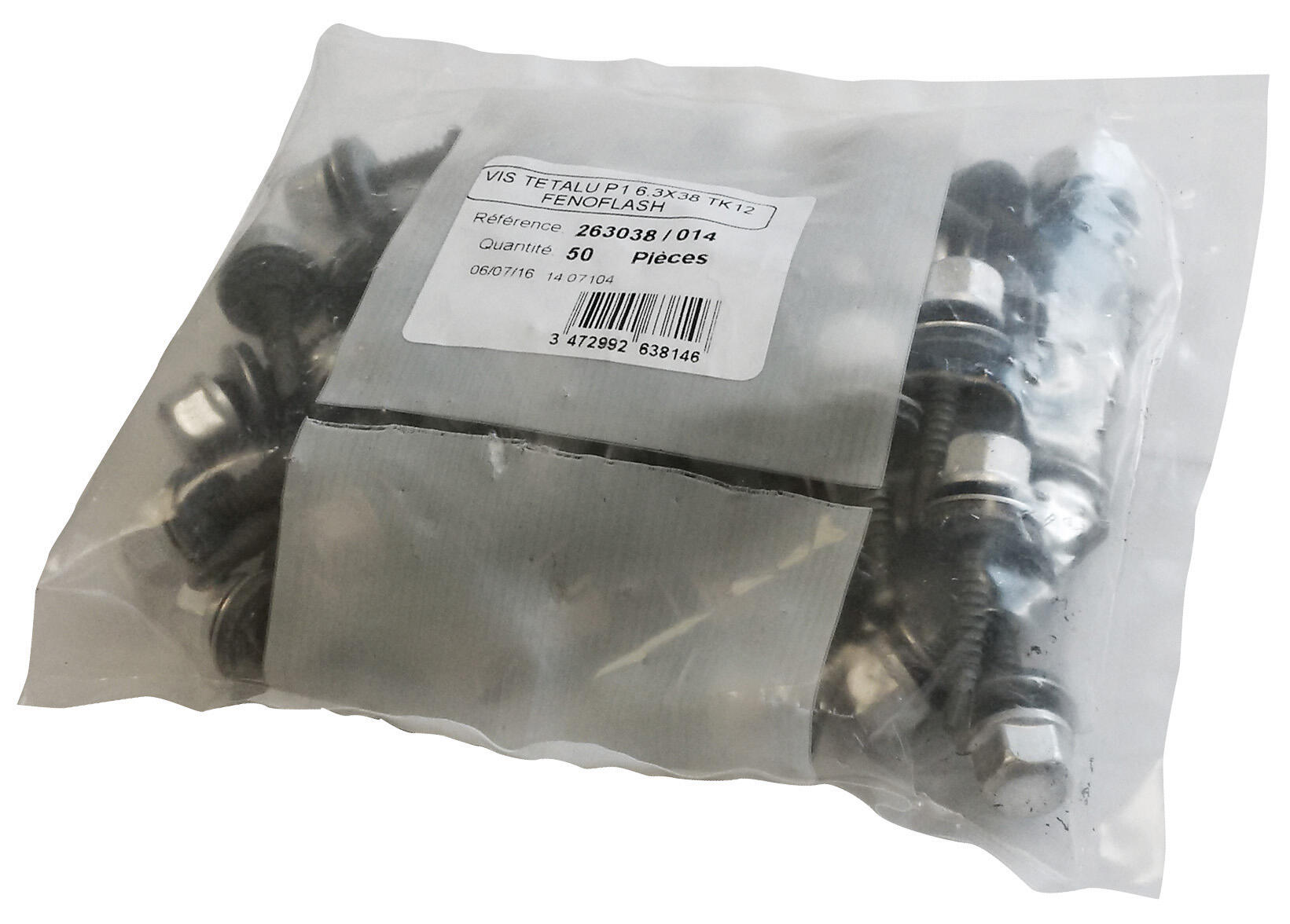 Zacrovis pour bac acier - sachet 50 pcs JONCOUX D.6.3 mm | Leroy Merlin