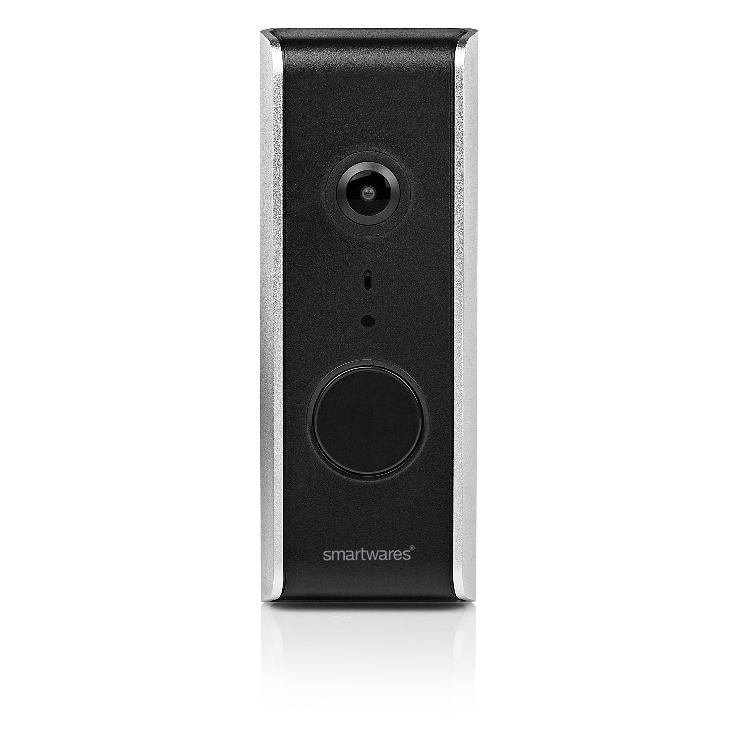 Visiophone sans fil SMARTWARES connecté Noir filaire | Leroy Merlin