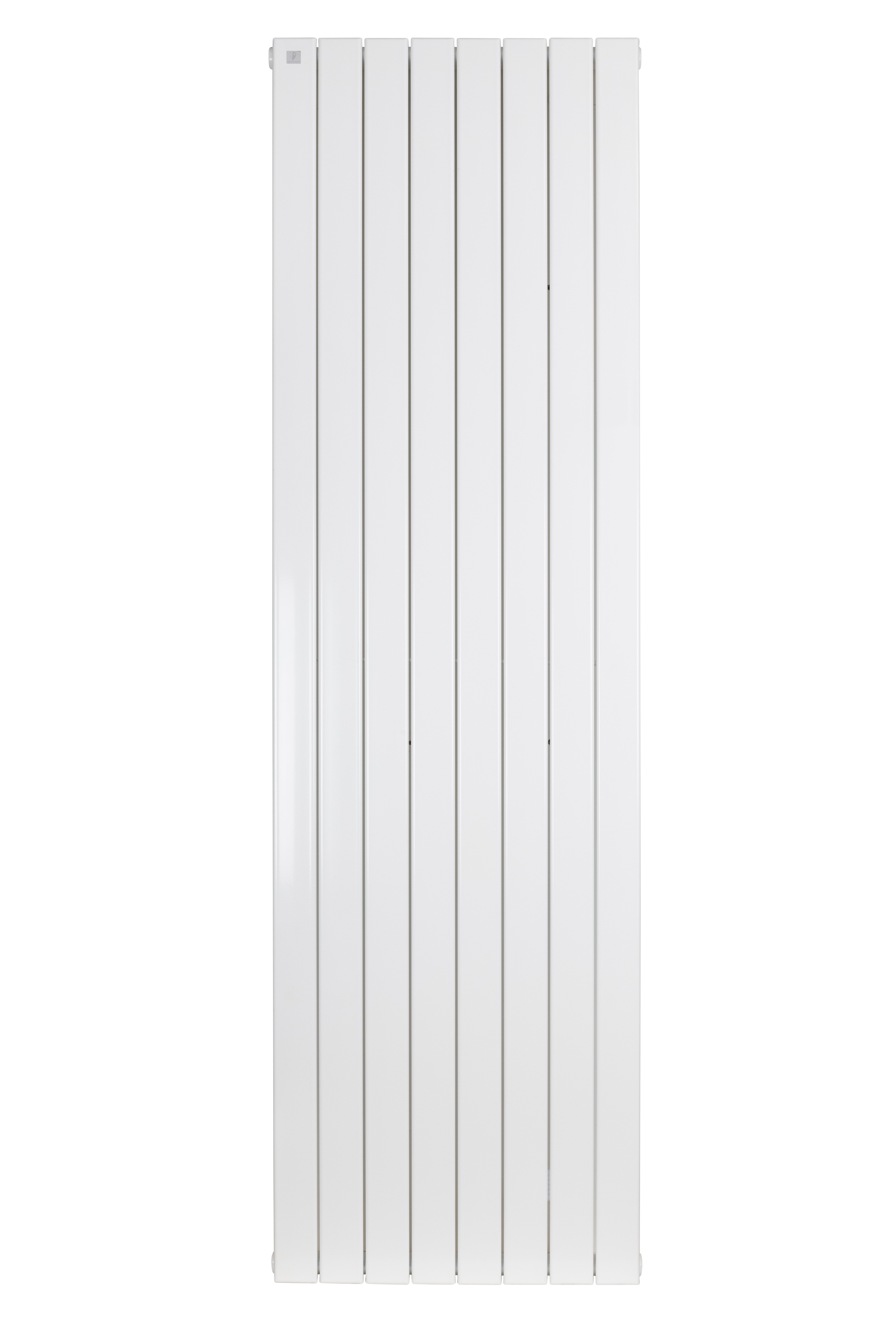 Radiateur eau chaude vertical DELTACALOR Pianosa blanc, 1891W, H.200 x ...