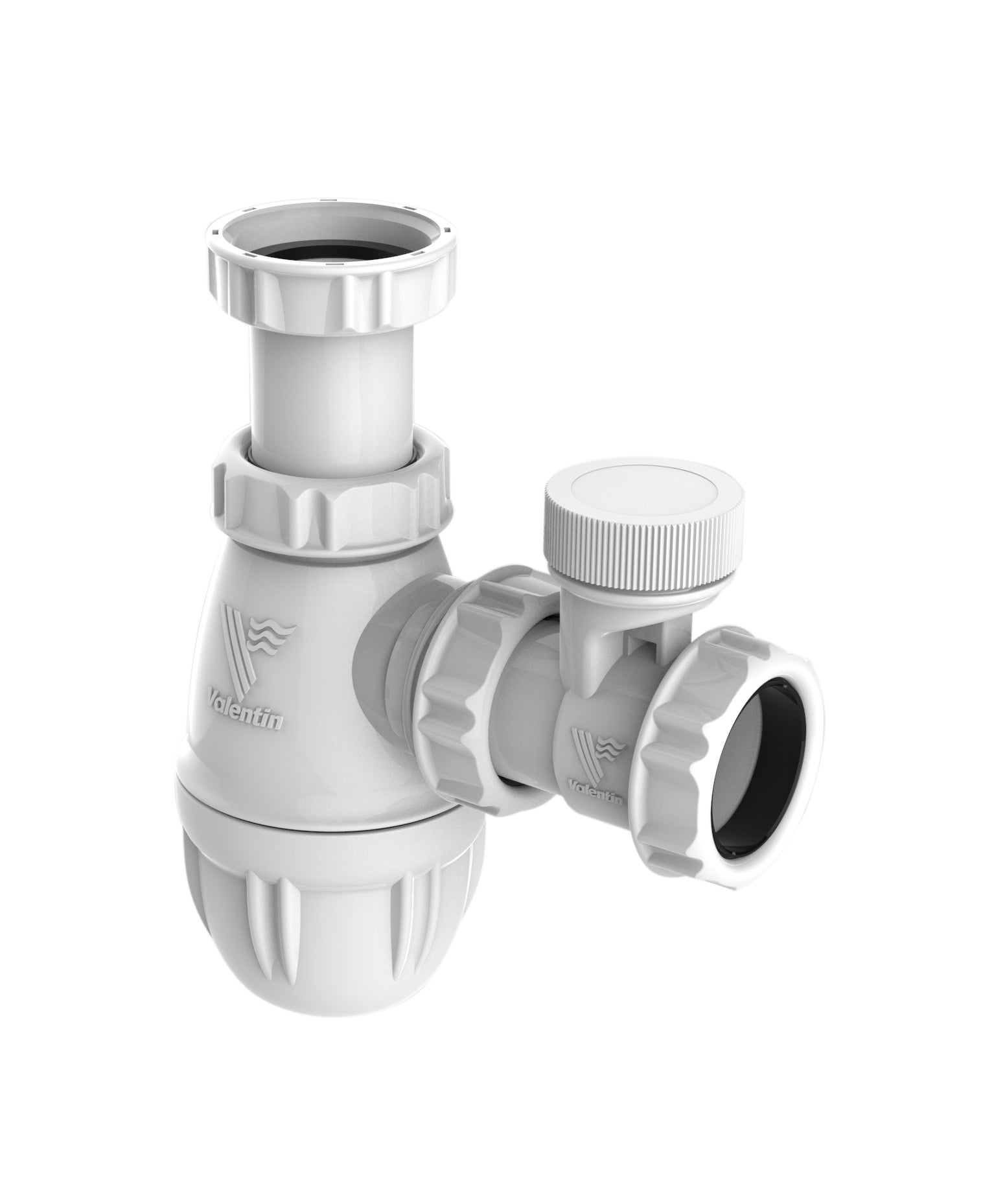 Siphon pour lavabo recyclé Diam.1" 1/4 (32mm), VALENTIN | Leroy Merlin