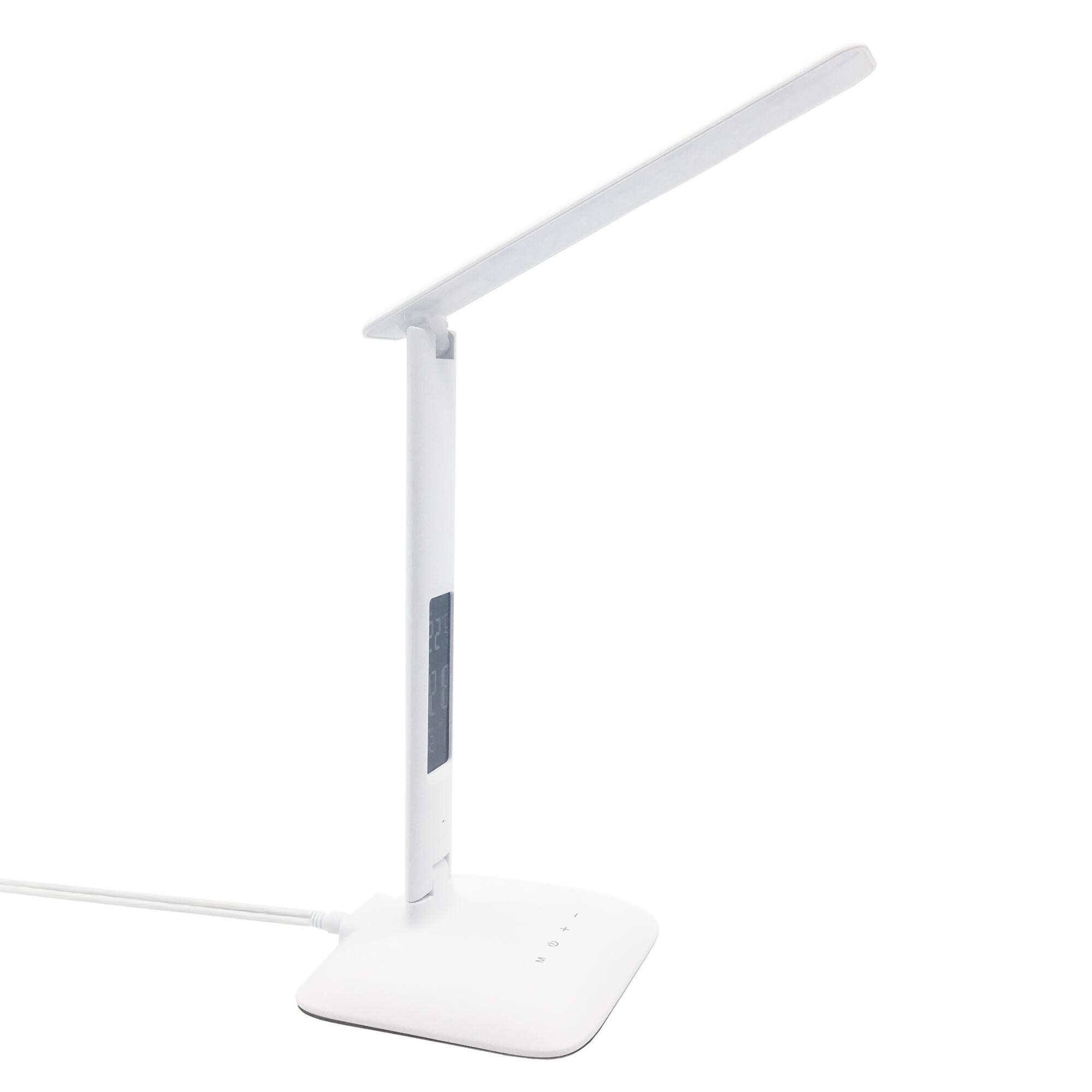 Lampada da scrivania LED Alex touch bianco, luce CCT, INSPIRE | Leroy ...