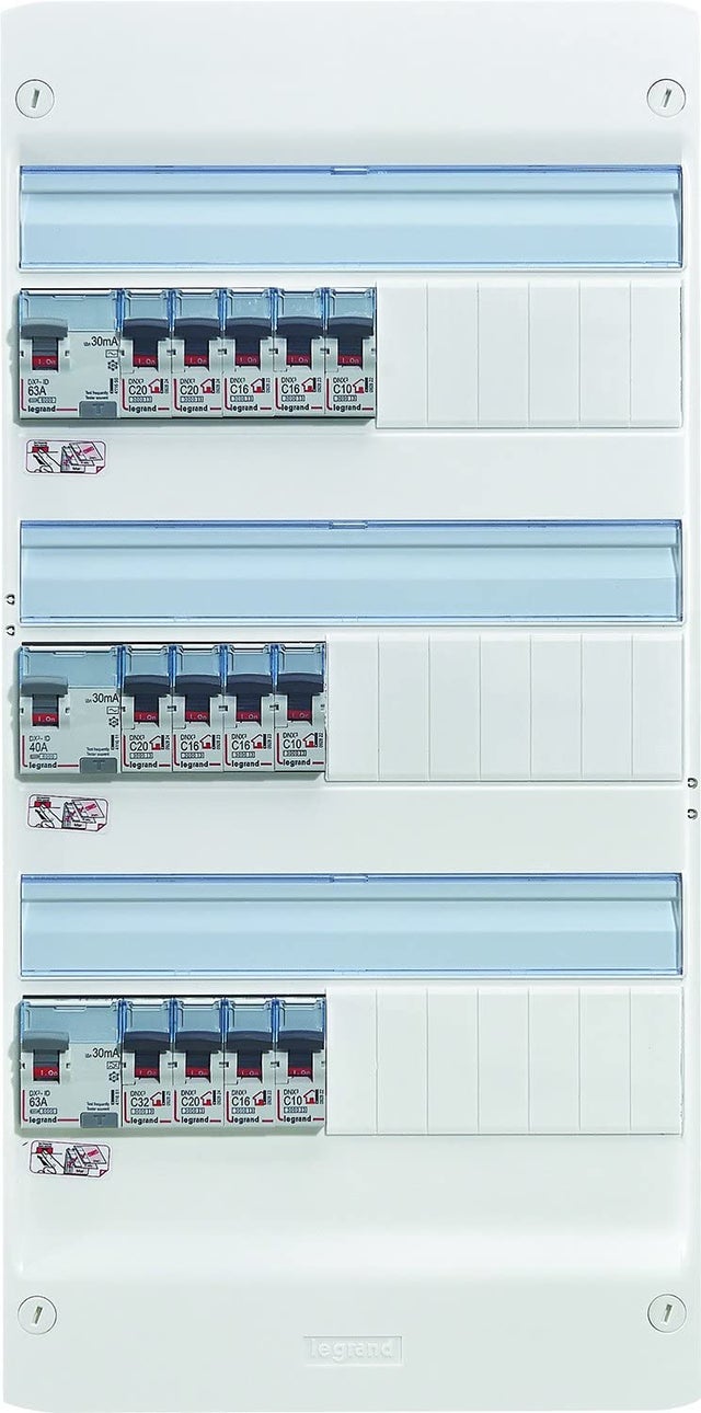Tableau électrique 3 rangées legrand au meilleur prix | Leroy Merlin