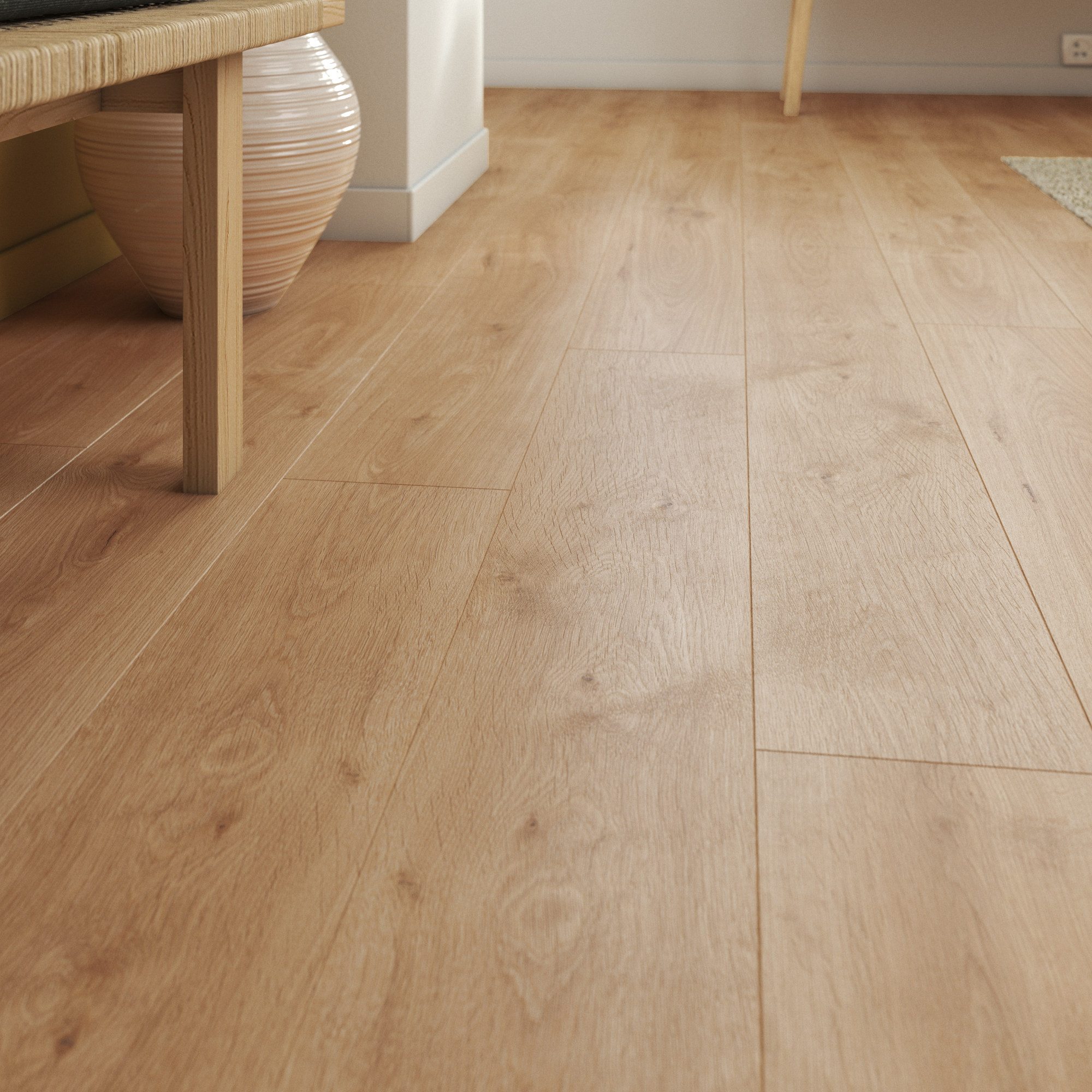 Sol stratifié intenso ARTENS DESIGN dunmore, l.19.3 cm, Ep.8 mm | Leroy ...