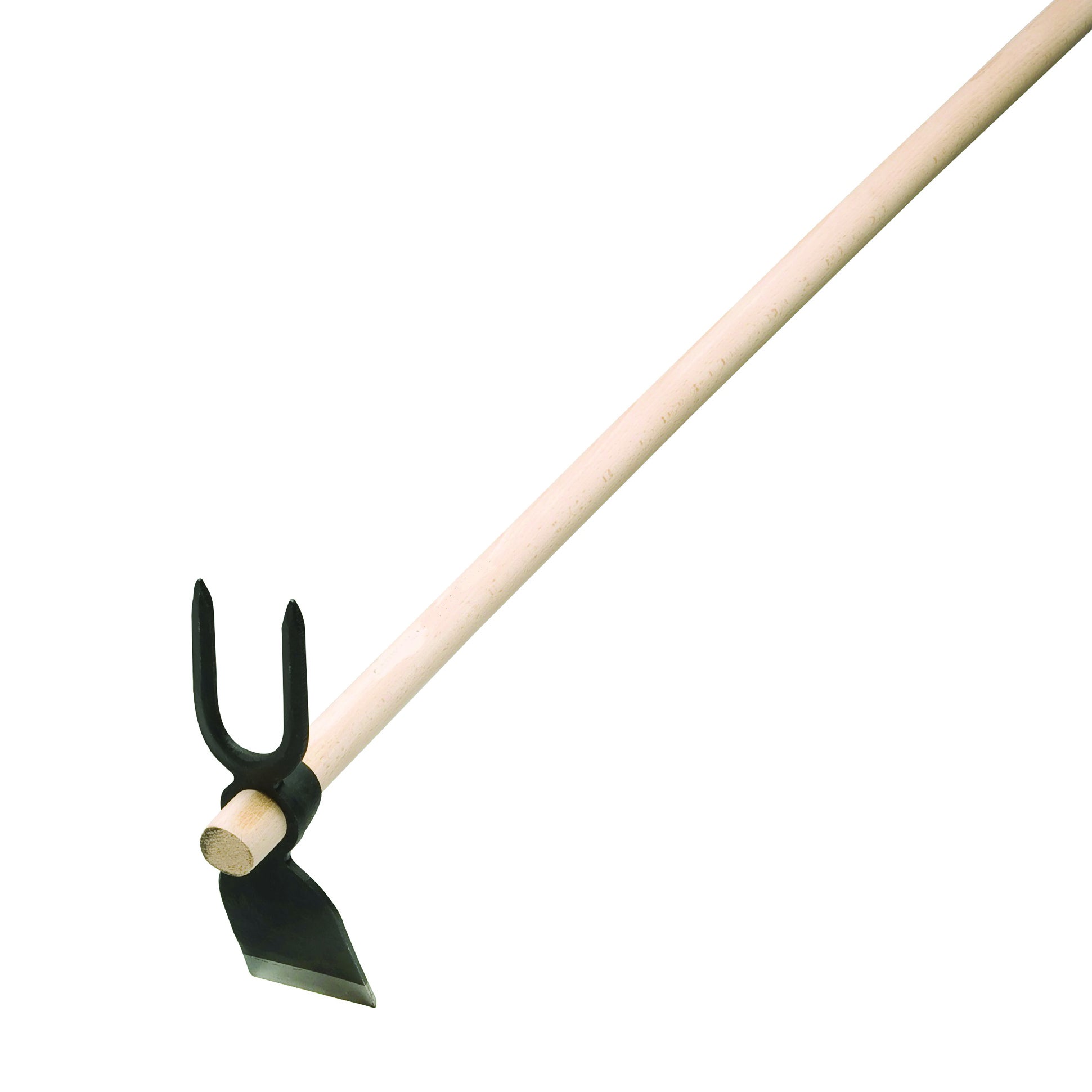 Zappa Zappetta quadro forgiata bidente manico in faggio da 120 cm ...