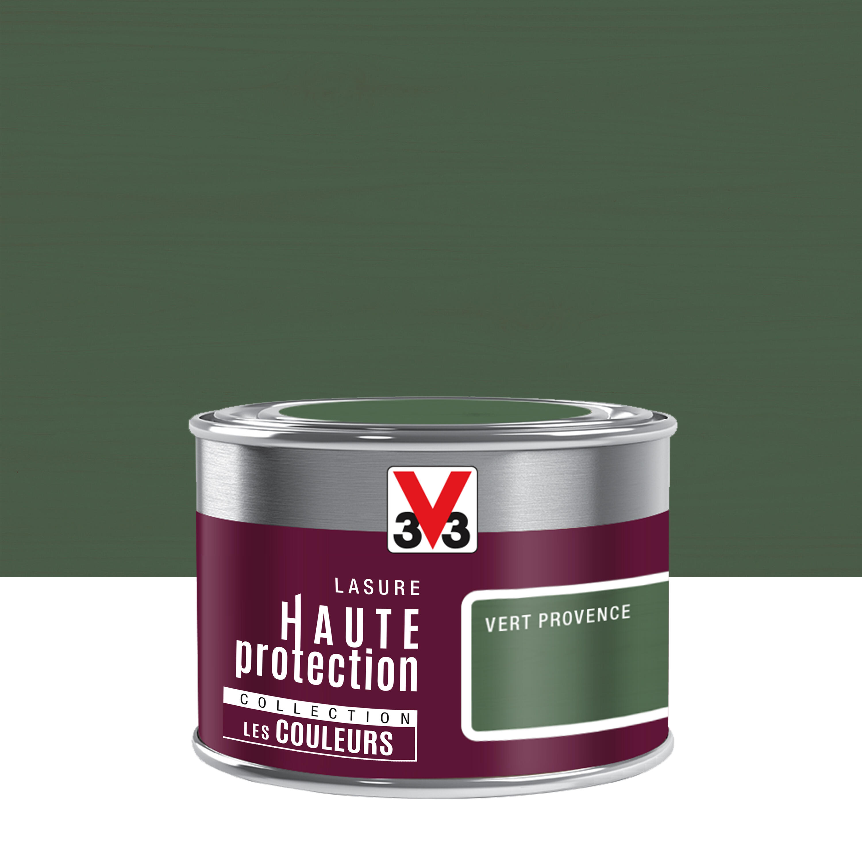 Lasure V33 Hp les couleurs 8 ans vert provence satiné 0.125 l | Leroy ...