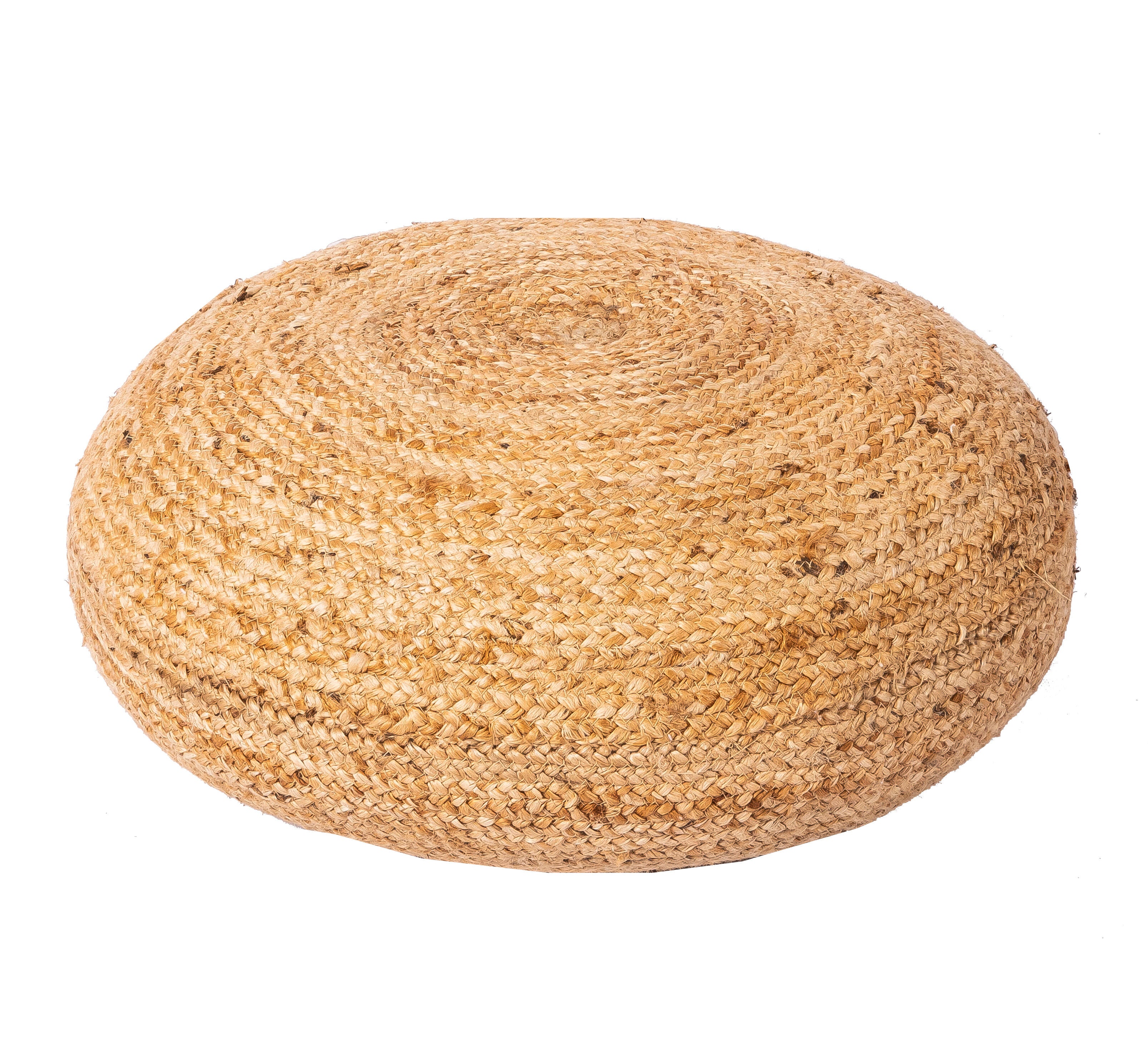 Pouf Jute, naturel 60 x 15 cm | Leroy Merlin