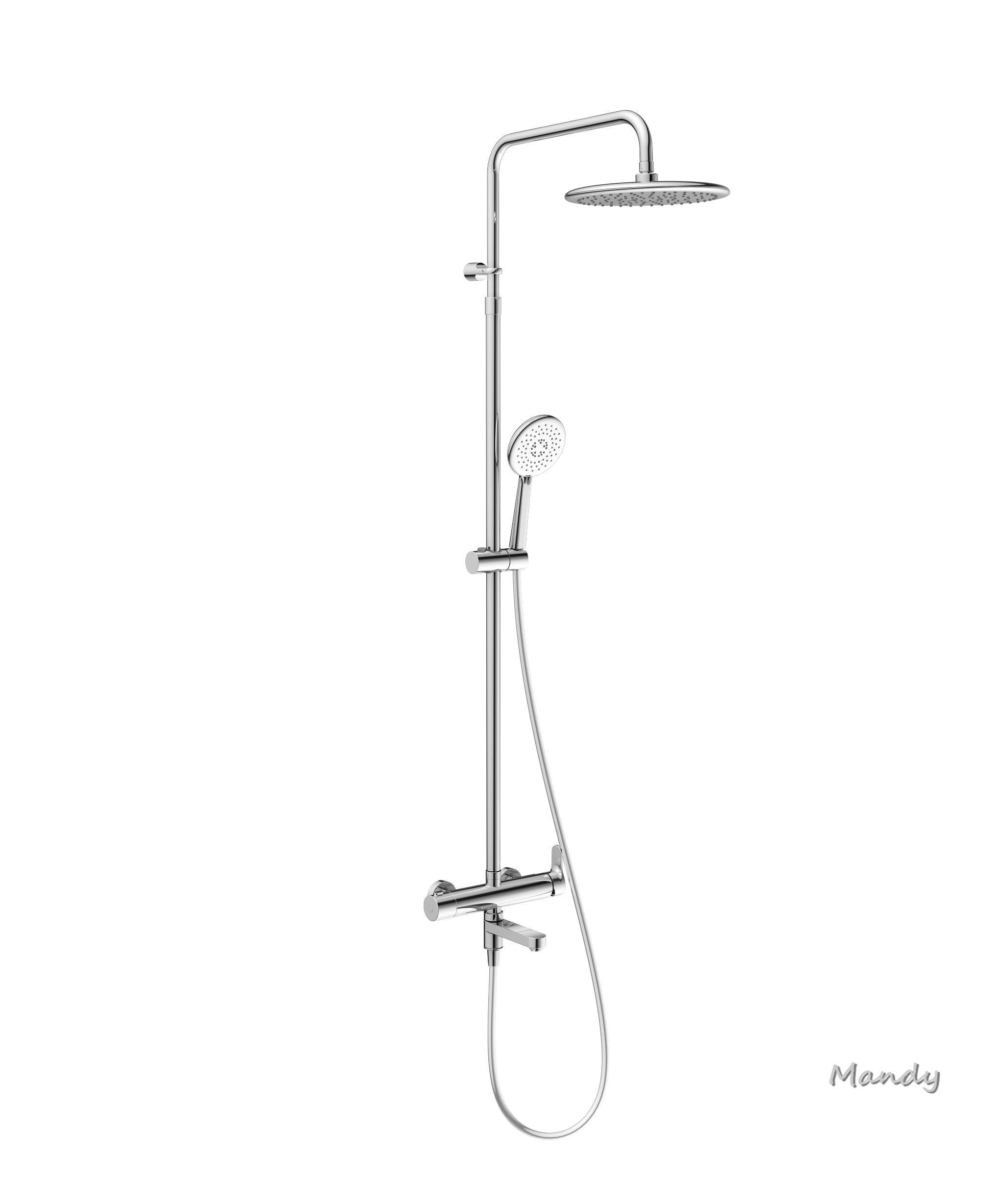 Colonne de bain avec robinetterie, SENSEA Redondo | Leroy Merlin