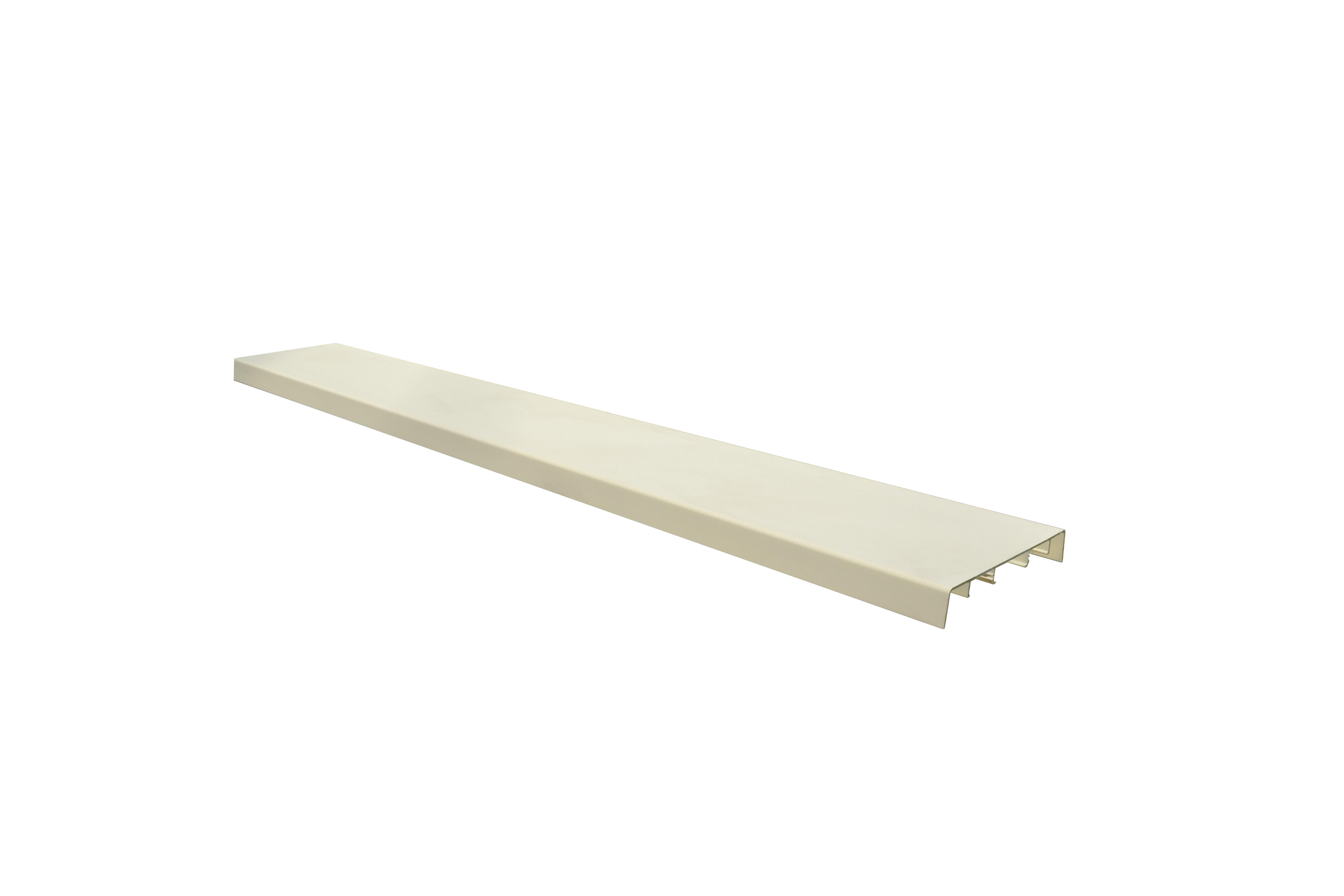 Couvre-mur plat, aluminium, beige sable, 27 x 210 cm, FINIBEAU | Leroy ...