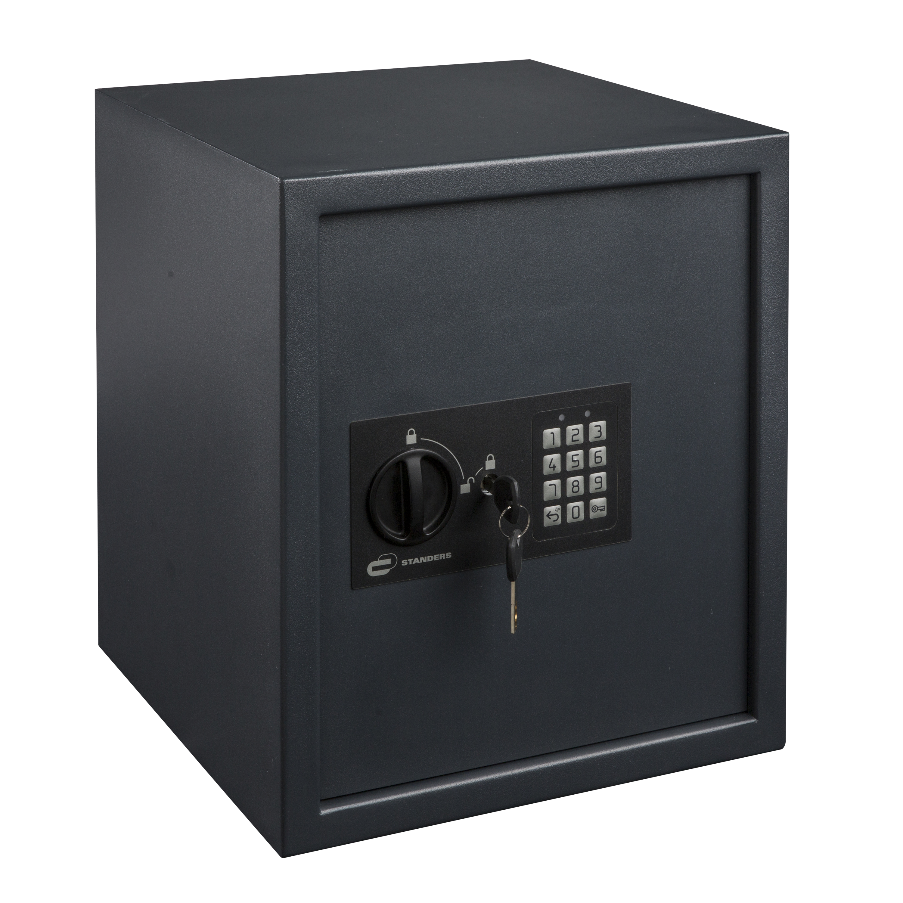 Caja fuerte superf STANDERS L2, digital + llave de emergencia, 40L ...