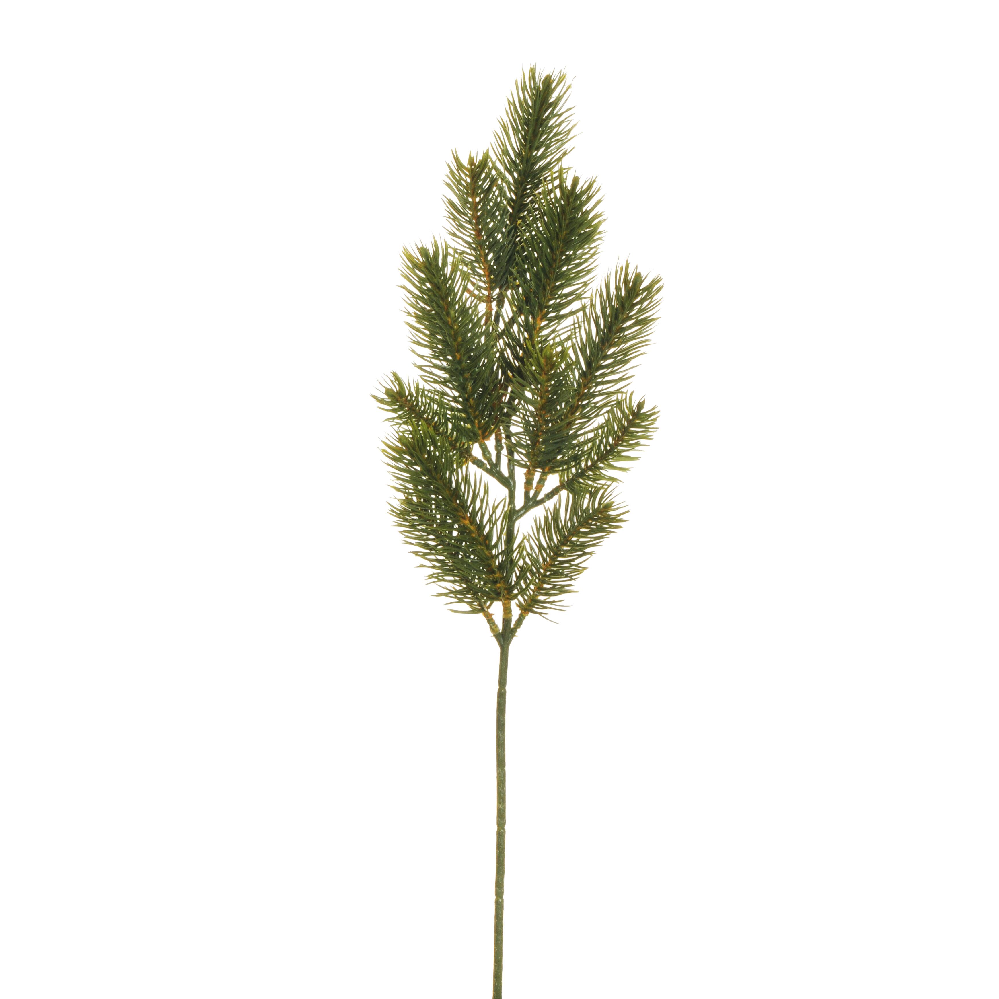 Pianta artificiale senza vaso di pino con 13 tips colore verde H 60 ...