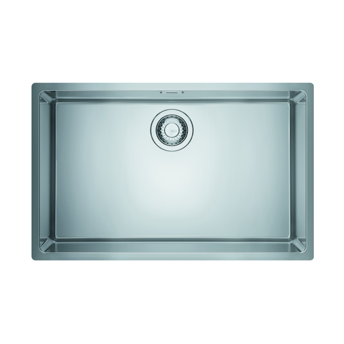 Lavello integrato 1 vasca in inox argento FRANKE Maris inox L 44 x L 74 ...