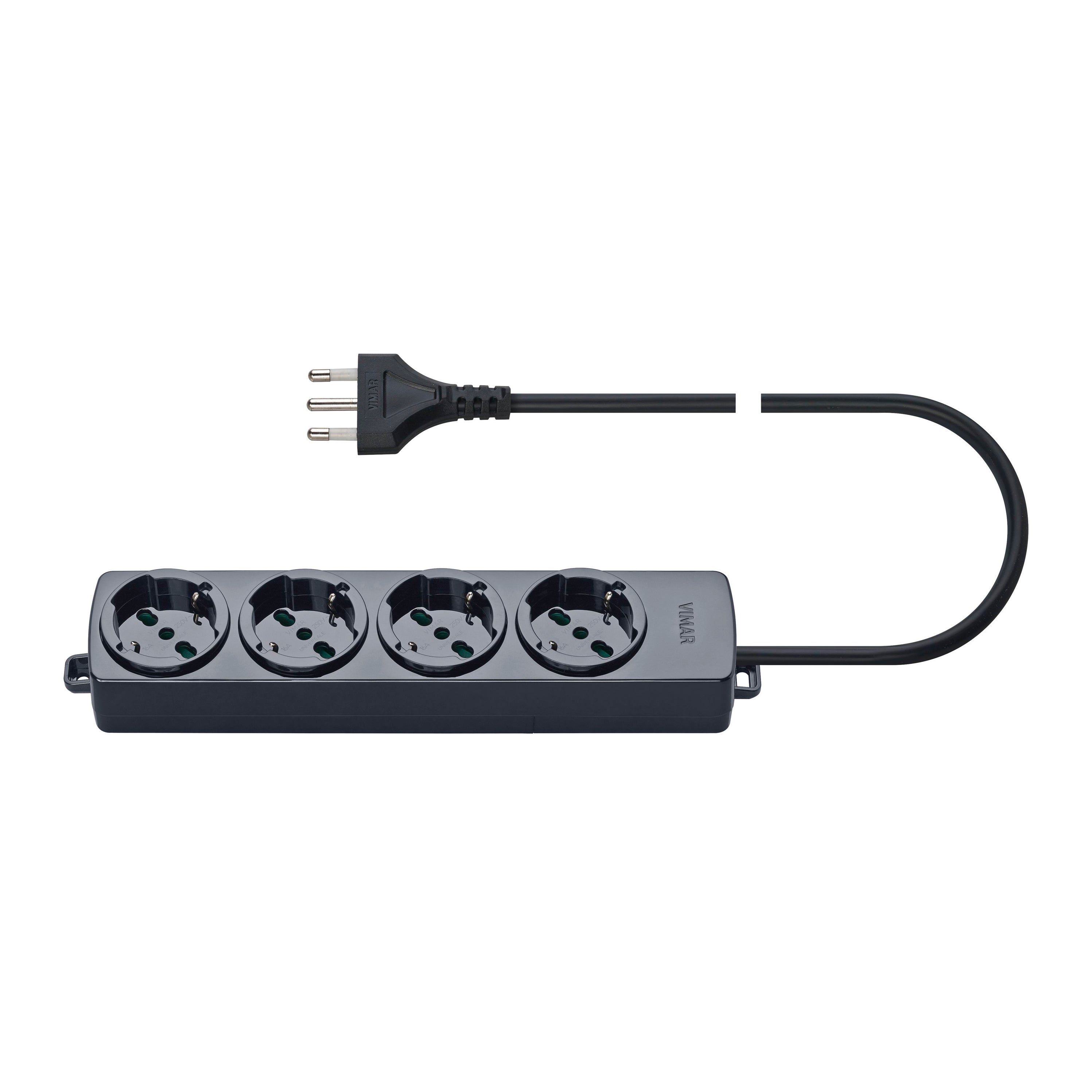 Multipresa VIMAR 4 prese universali cavo 2 m | Leroy Merlin