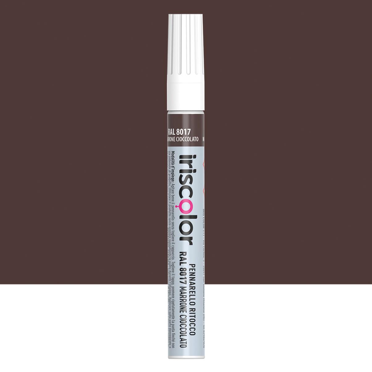 Pennarello ritocchi IRIS COLOR marrone brillante ral 8017 10 ml | Leroy ...