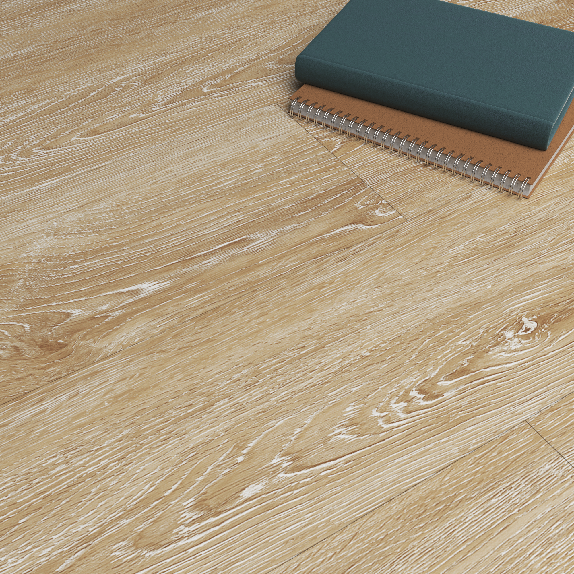 Lame PVC clipsable intenso ARTENS Wharton 2 bois naturel | Leroy Merlin