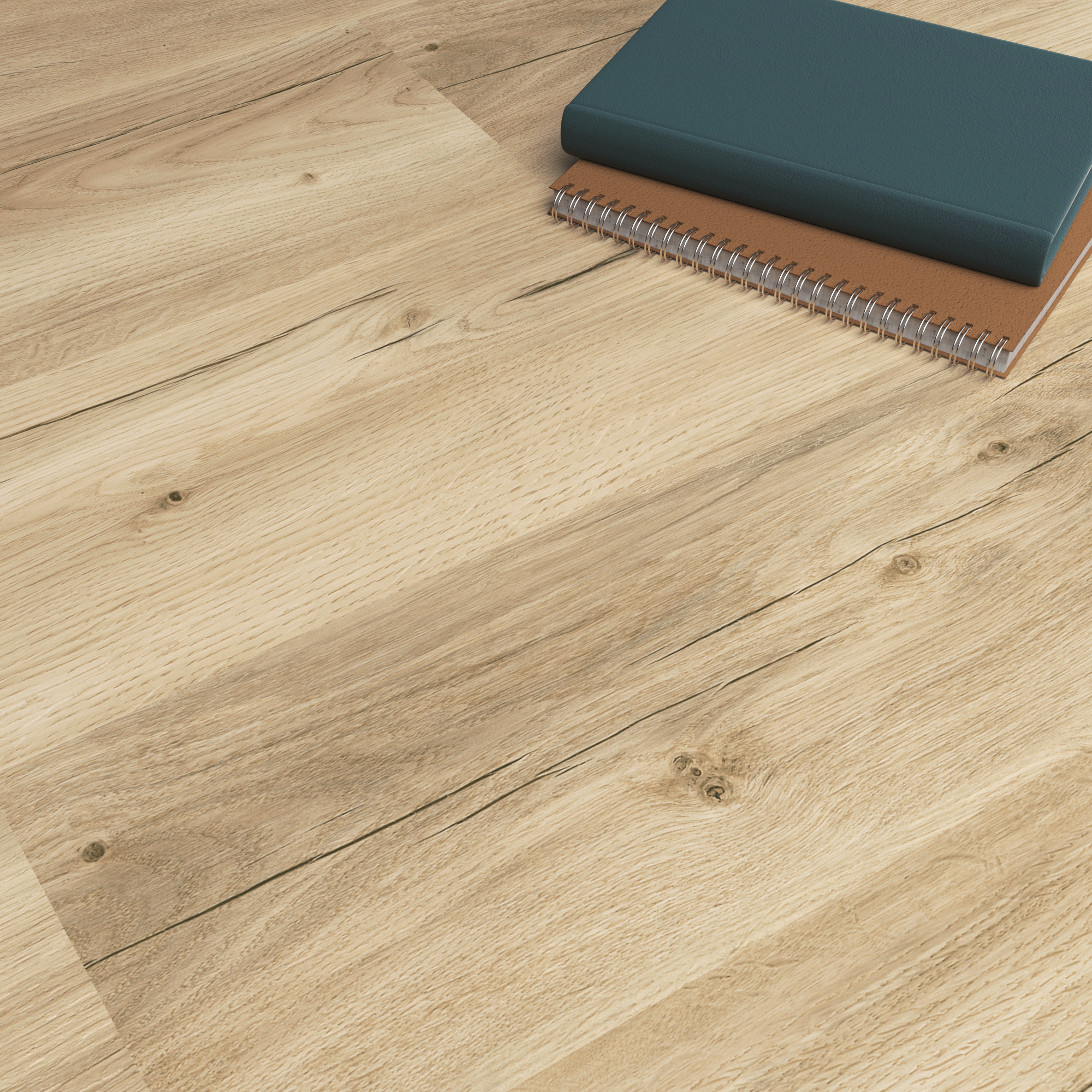 Lame PVC clipsable intenso ARTENS Zaragoza effet bois naturel | Leroy ...