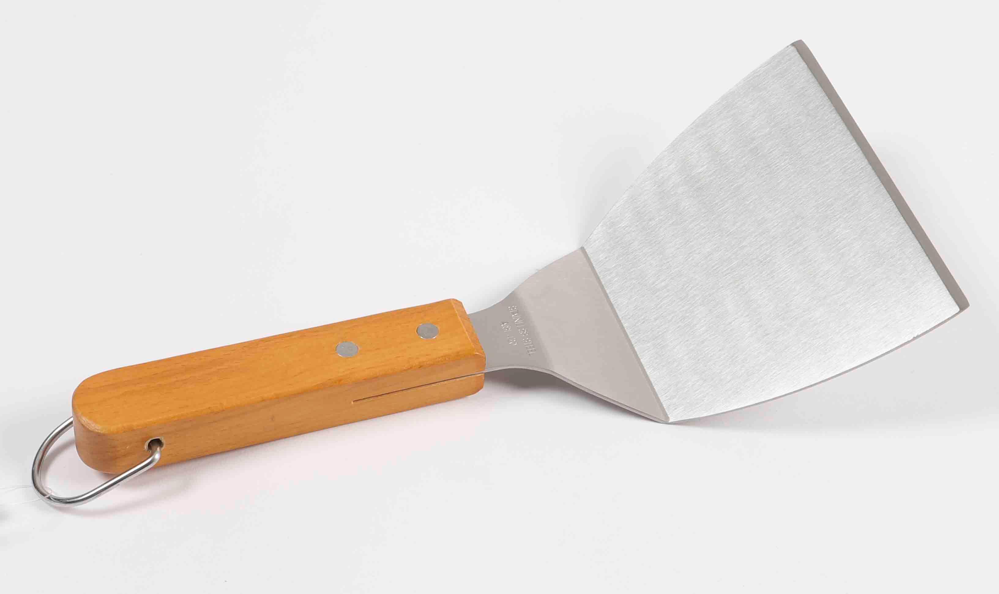 Spatule inox manche bois | Leroy Merlin