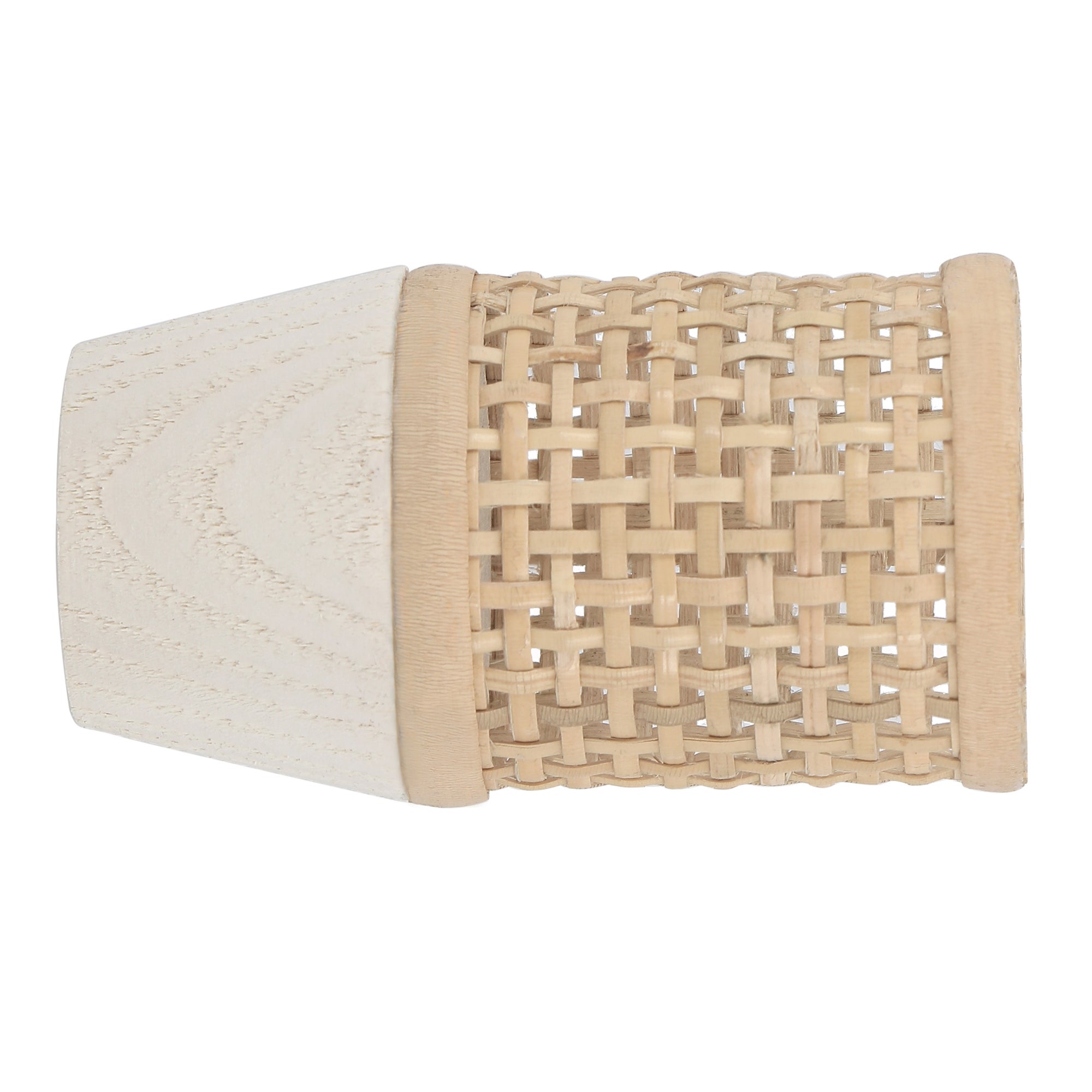 Embout pour barre à rideau, Diam.28 mm blanc Bohème, MOBOIS | Leroy Merlin