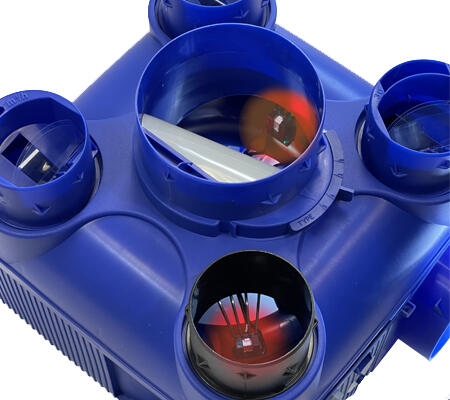 Kit VMC simple flux auto à détection d'humidité EQUATION dhu 2 edition ...