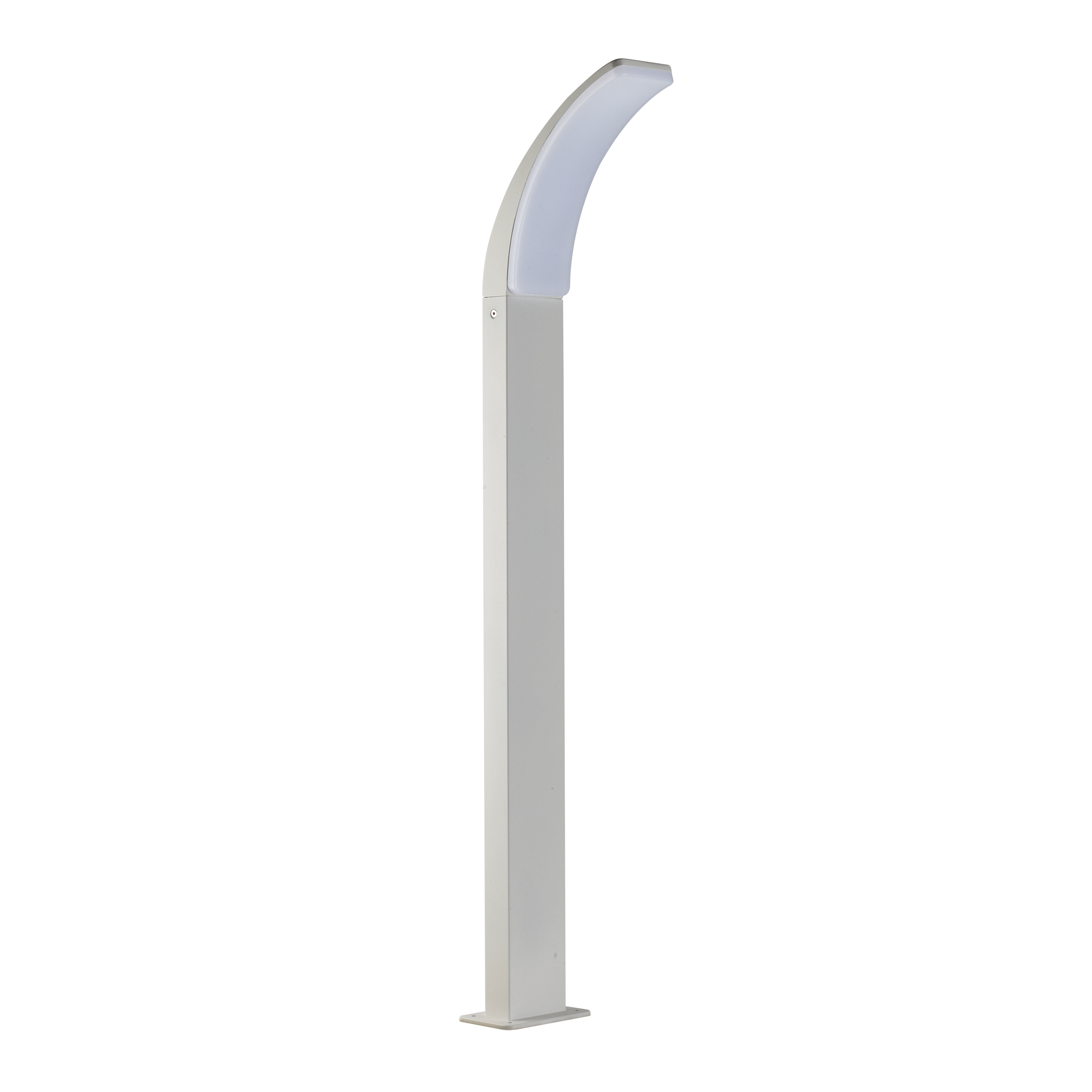 Lampa ogrodowa słupek New Lakko biały IP44 96 cm LED Inspire - Leroy Merlin