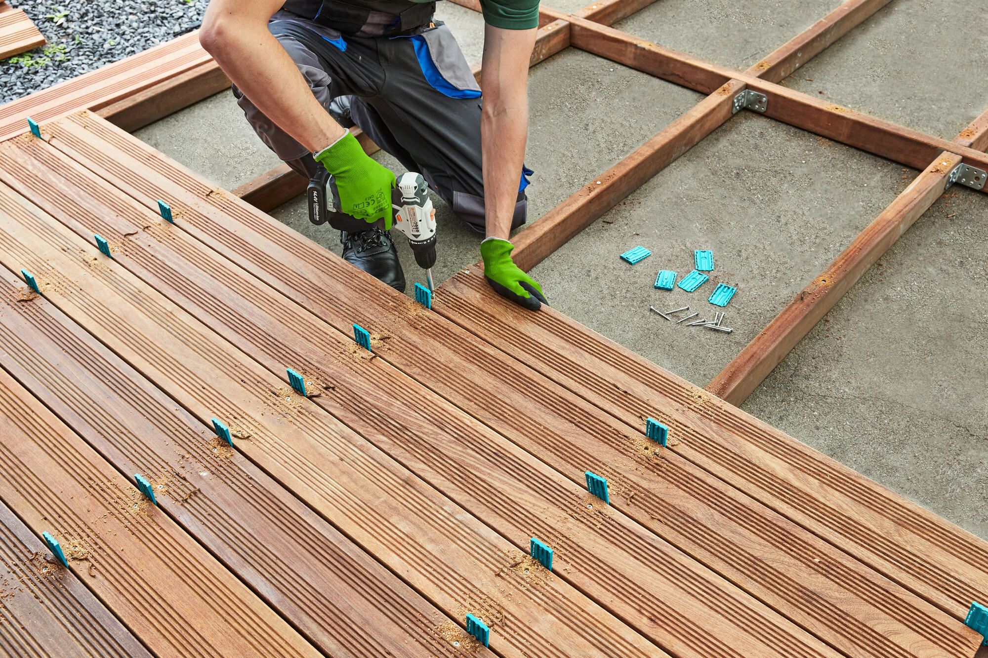 Comment Faire Une Terrasse En Bois Sur Lambourdes Leroy Merlin
