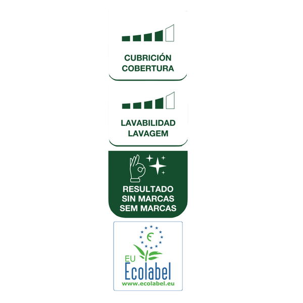 Pintura de interior Biobase LUXENS color paper 5 mate 4L para paredes y ...