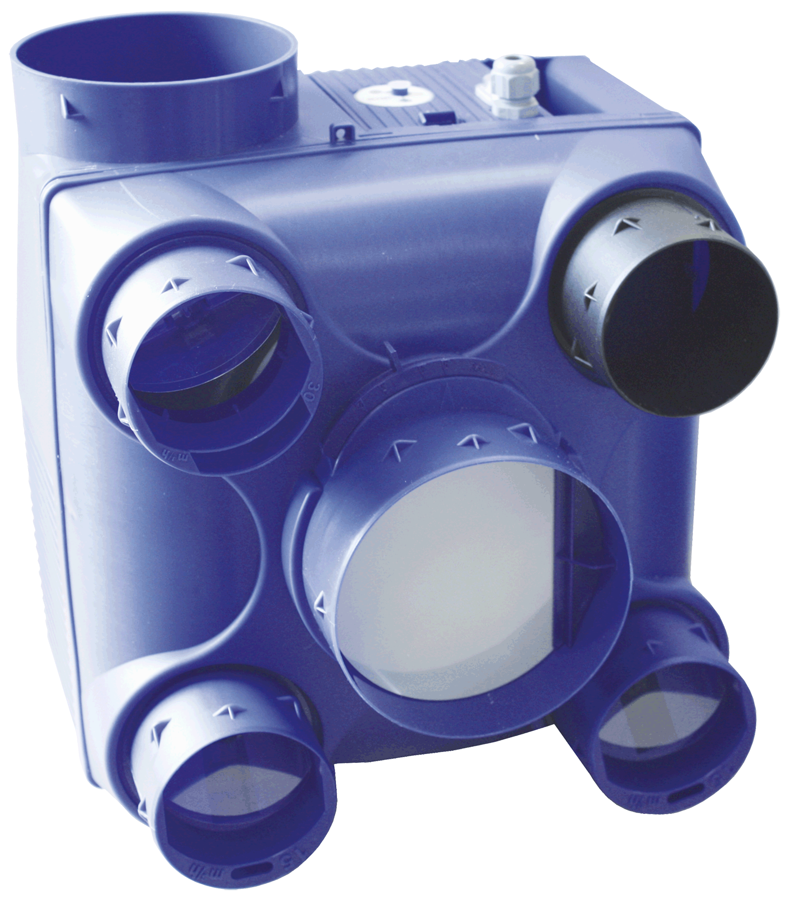 Kit VMC simple flux auto à détection d'humidité EQUATION dhu 2 edition ...