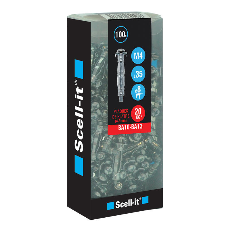 Lot de 100 - SCELL-IT, Ø4 x L.32 mm | Leroy Merlin