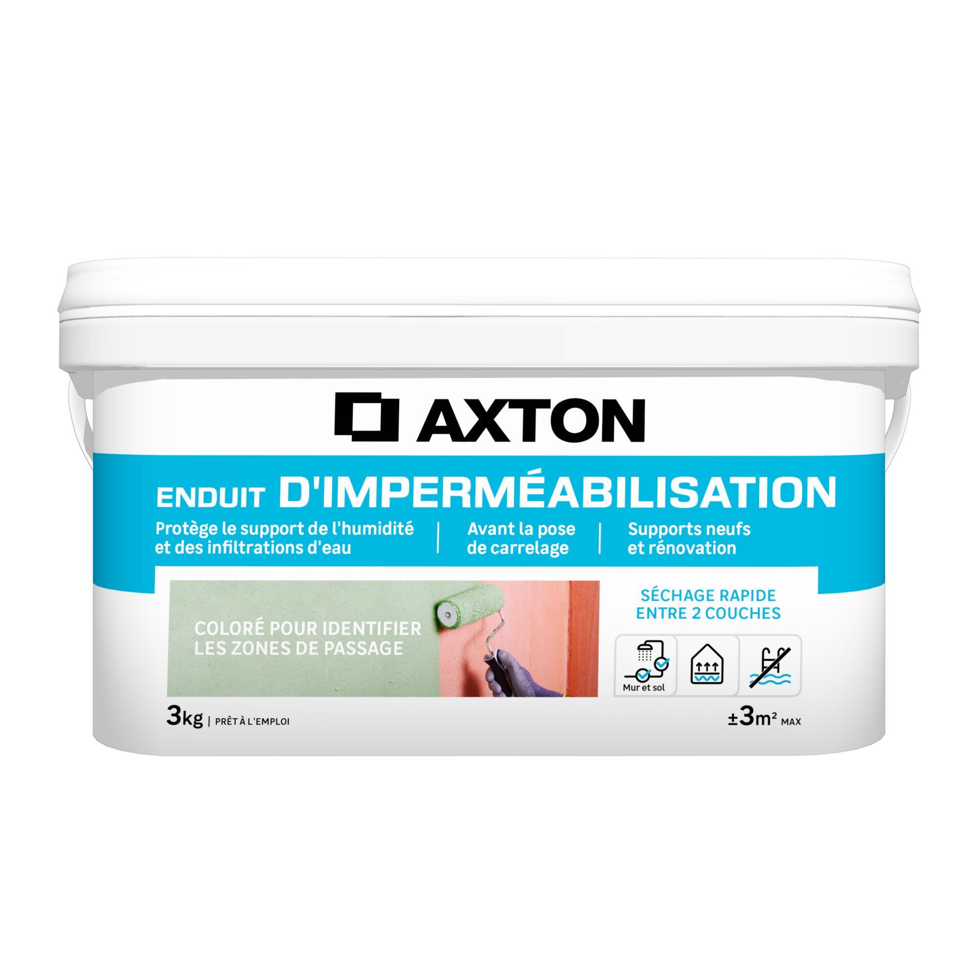 Enduit d'imperméabilisation mur et sol AXTON 3KG | Leroy Merlin