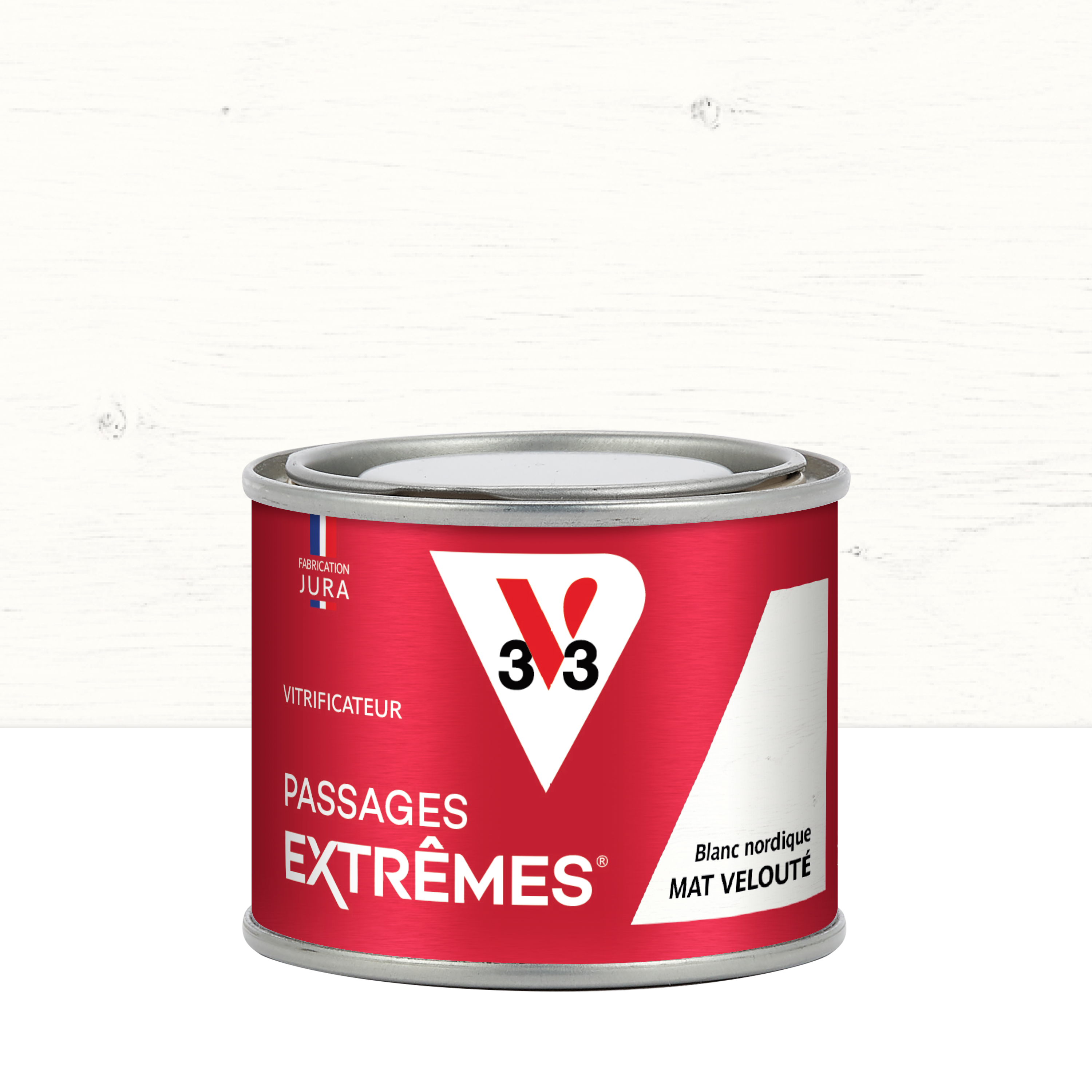 Testeur vitrificateur parquet Passages extrêmes V33, blanc nordique mat ...