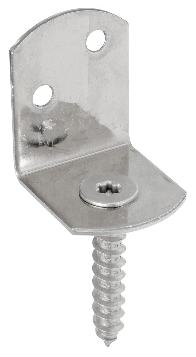 Equerre de fixation inox au meilleur prix | Leroy Merlin