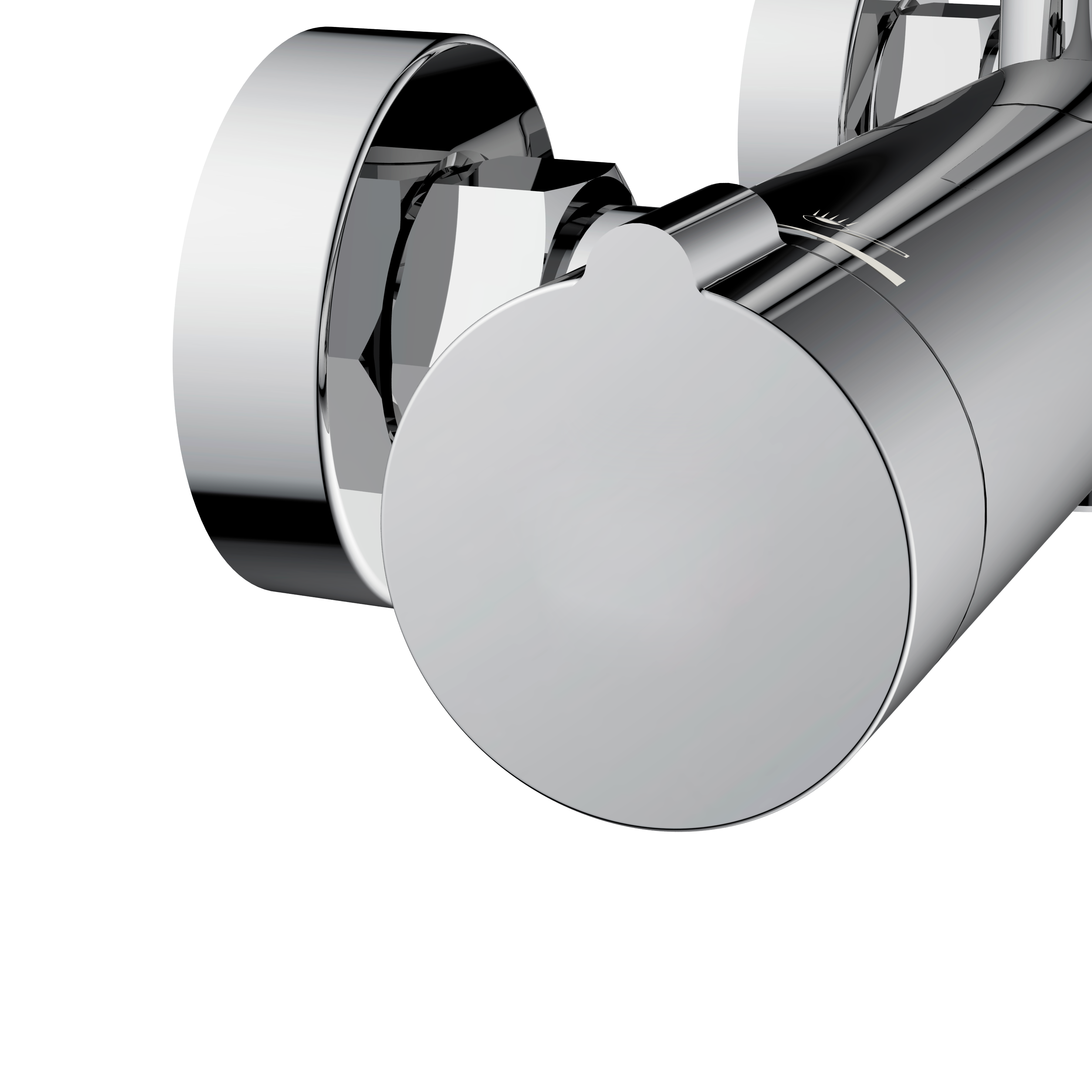 Colonne de salle de bains thermostatique, SENSEA Essential, Chrome ...