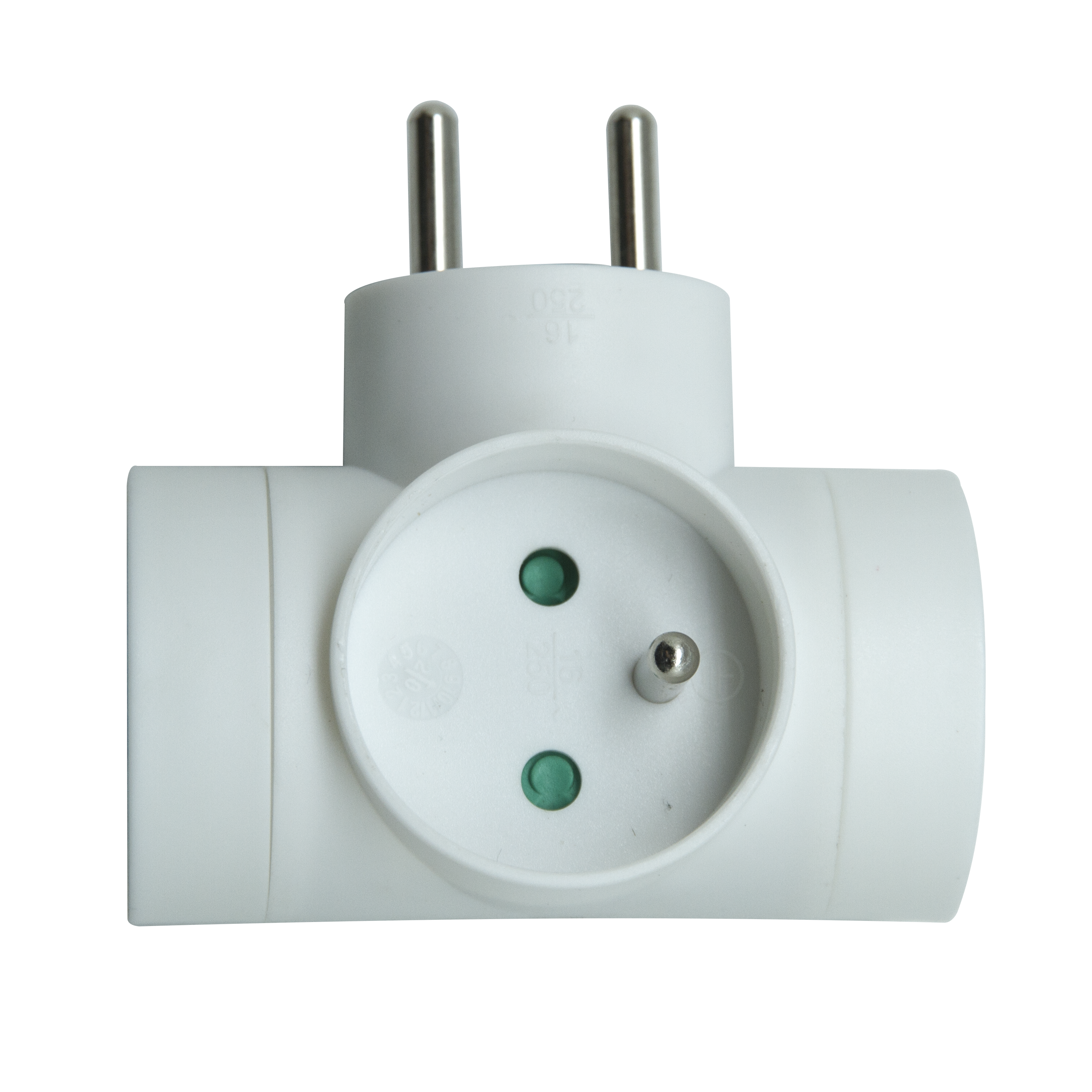 Triplite murale, 3 prises 16A, blanc | Leroy Merlin