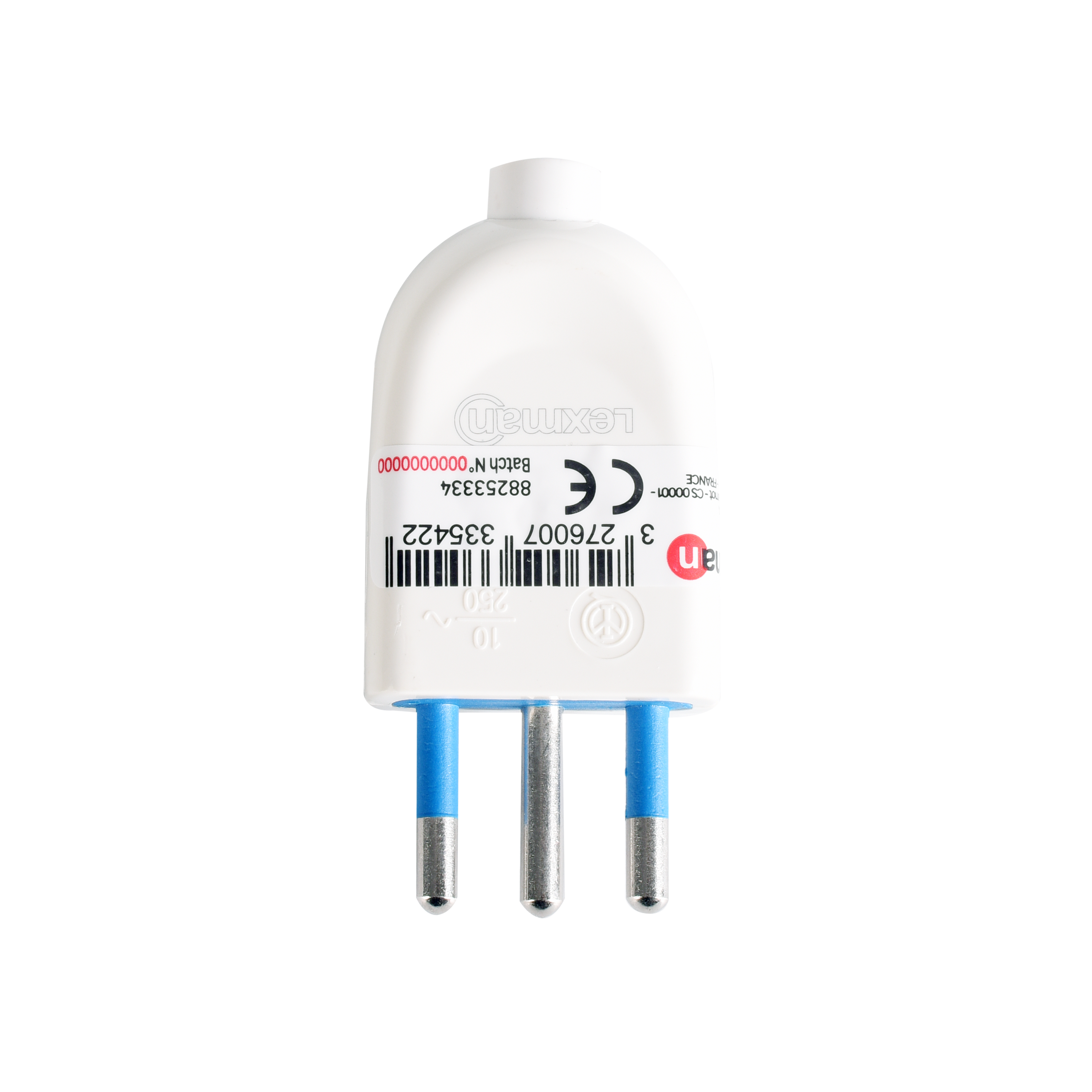 Spina 10A 2P+T 220V bianco LEXMAN | Leroy Merlin