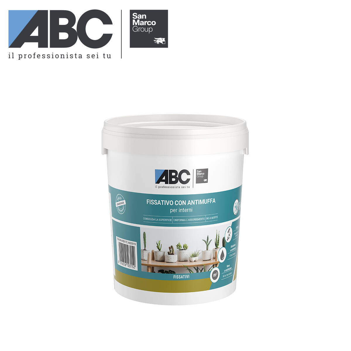 Fissativo per pittura su intonaco di calce cementizia ABC fissativo ...