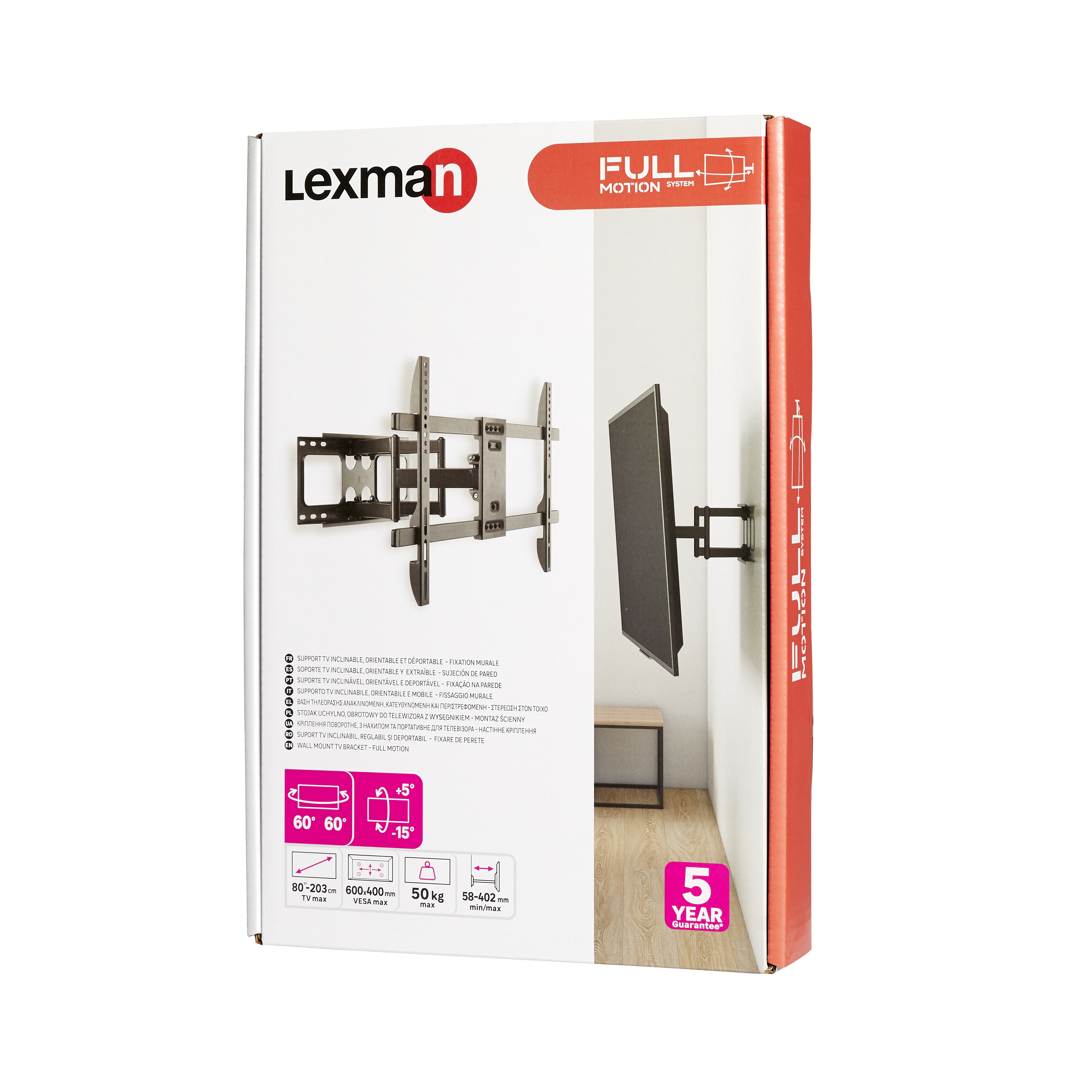 Supporto tv a parete LEXMAN mobile | Leroy Merlin