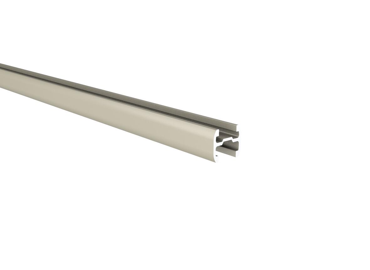 Profil intermédiaire aluminium Composite PREMIUM+ Sable L 145cm | Leroy ...