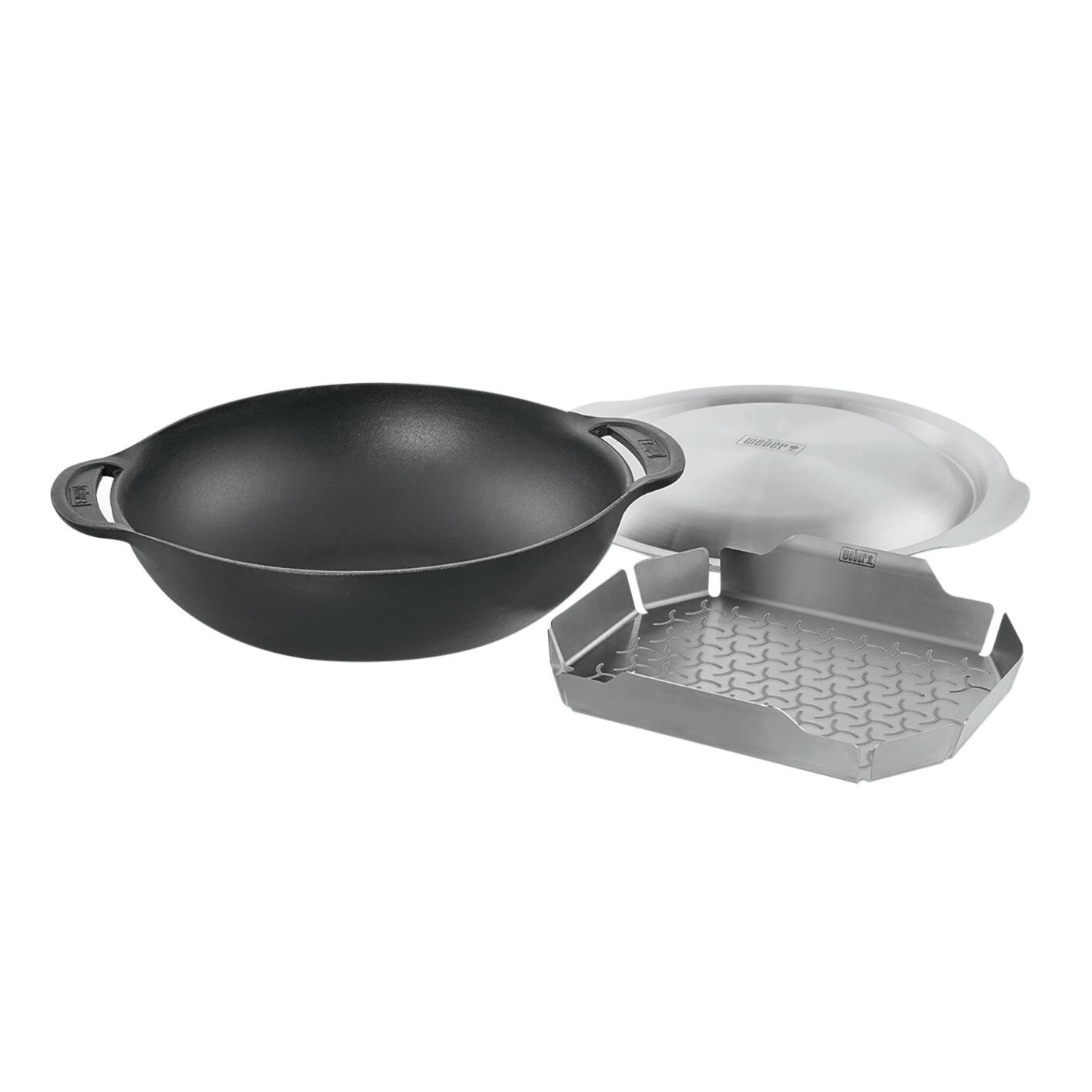 Wok per barbecue in ghisa WEBER Ø 48.7 cm | Leroy Merlin