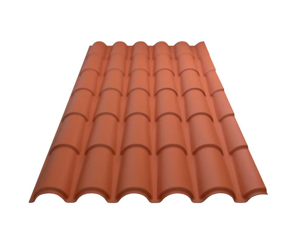 Lastre finto coppo/tegola TECNOIMAC in pvc Sp 2 mm terracotta | Leroy ...