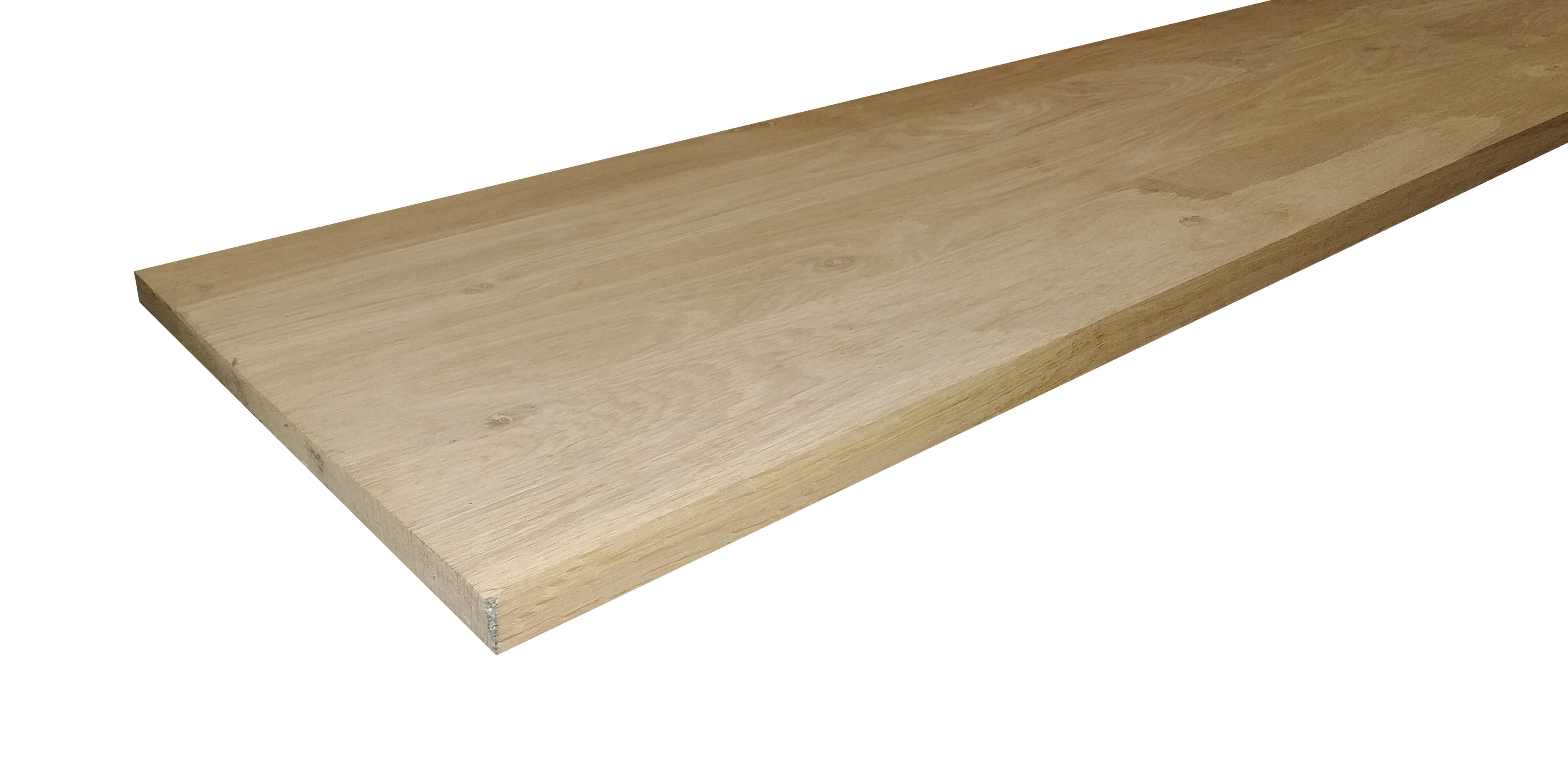 Tablette chêne brut, L.200 x l.30 cm x Ep.18 mm | Leroy Merlin