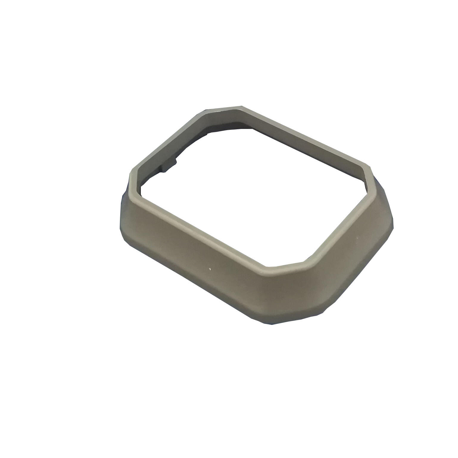 Embase poteau pvc CLEA, P.9 cm x l.6 cm x H.2 cm, gris | Leroy Merlin