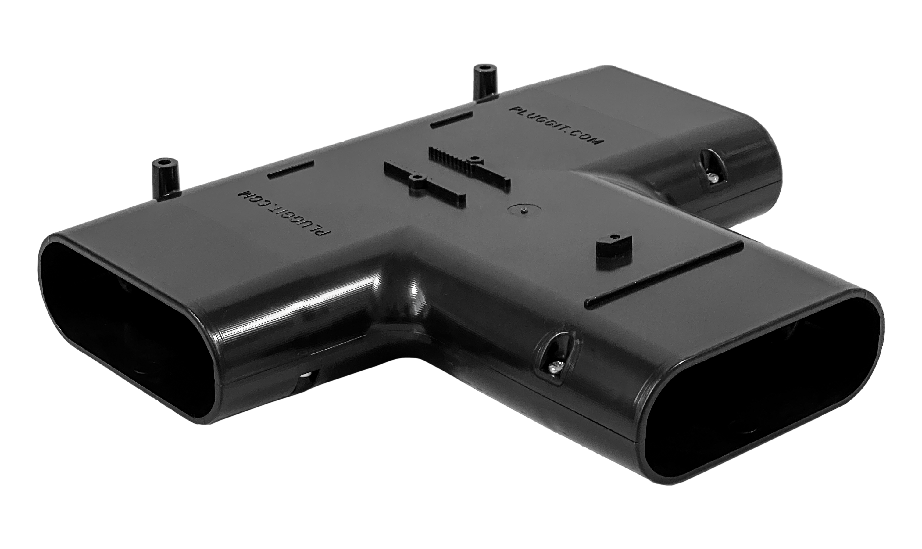 Té horizontal oblong pvc S&P, Diam.Oblong 114x50 Thr50 | Leroy Merlin