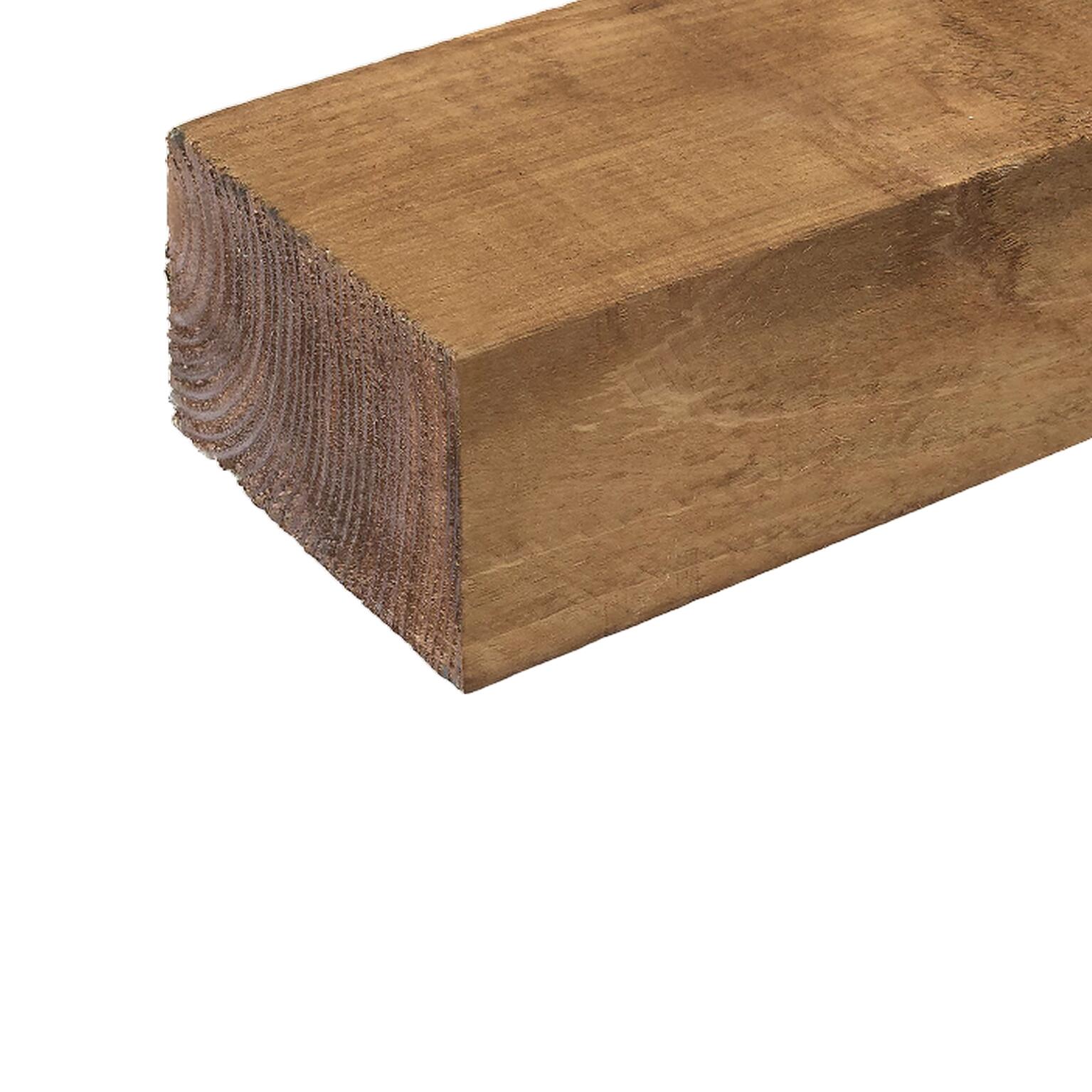 Traverse plat bois brute marron, H.10 x L.200 x l.20 cm | Leroy Merlin