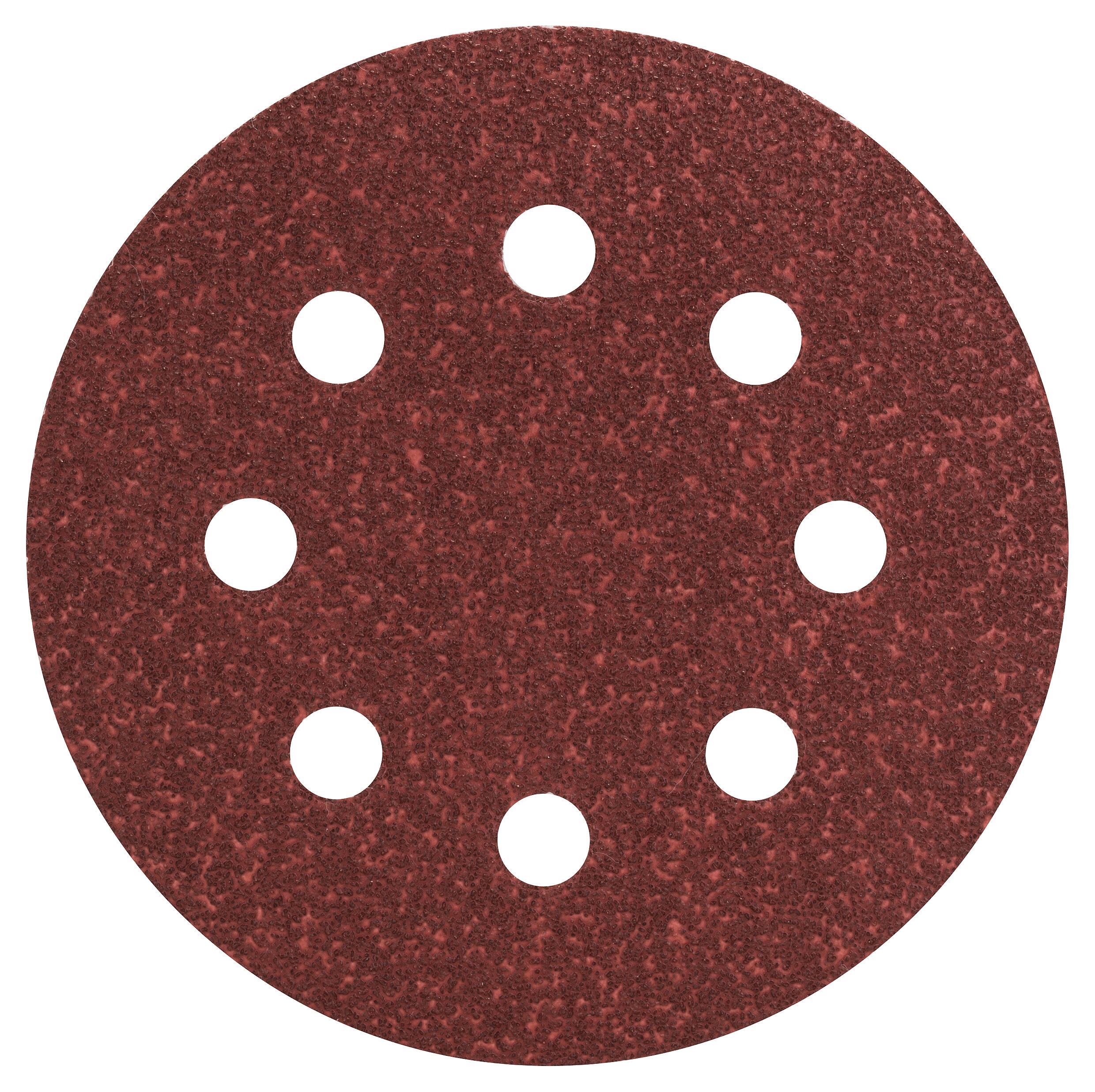 5 disques abrasifs pour ponceuse excentrique BOSCH, 115 mm grains 60 ...