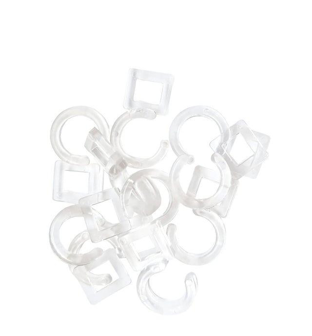 Crochet pour tringle à rideau au meilleur prix | Leroy Merlin